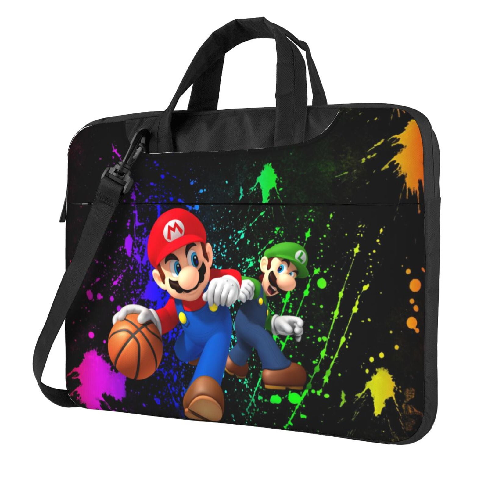 Luigi Mario Laptop Bag Portable Shoulder Laptop Case Sleeve Chromebook ...