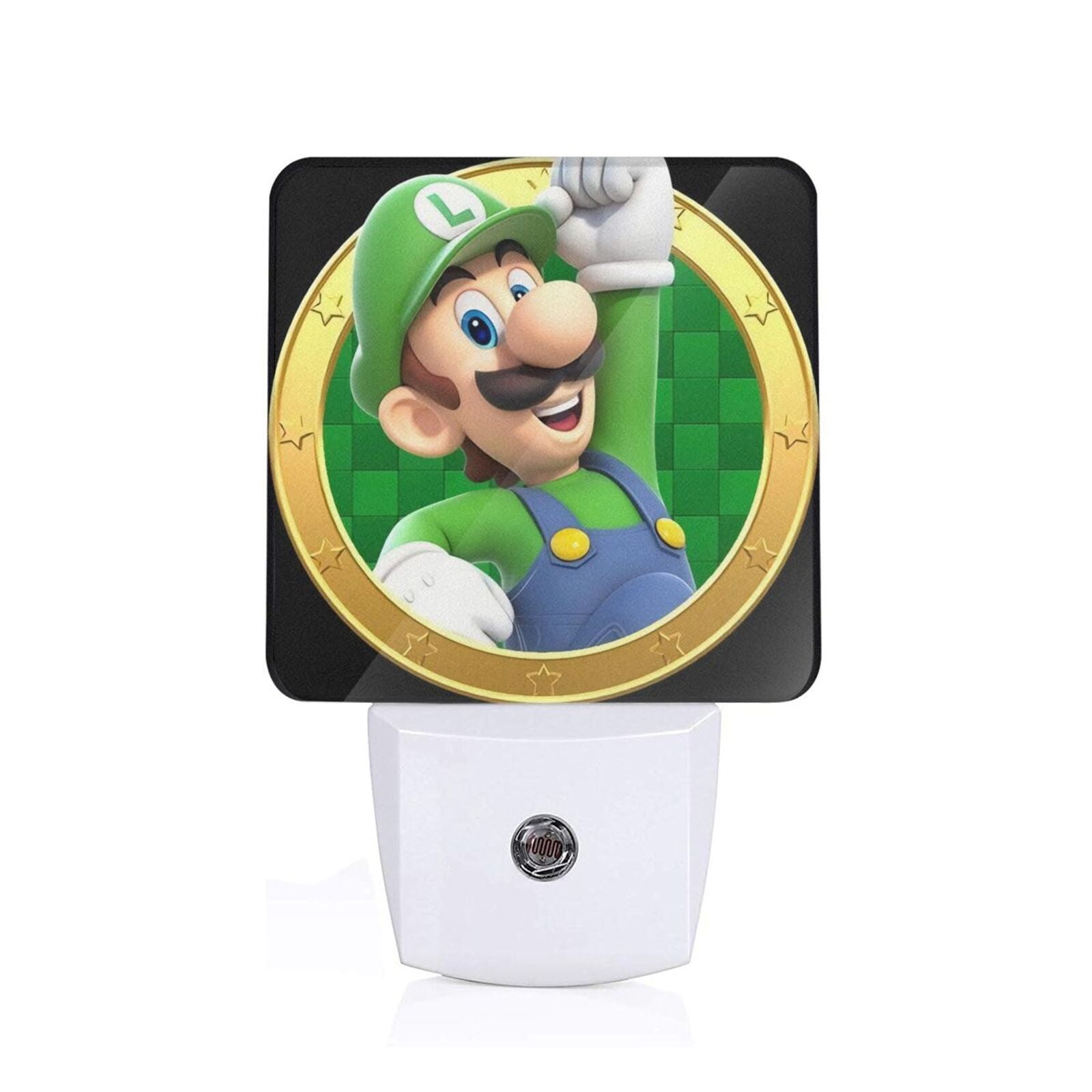 Luigi Night Light,Night Lights Plug into Wall,1 Pack LED Night Light ...