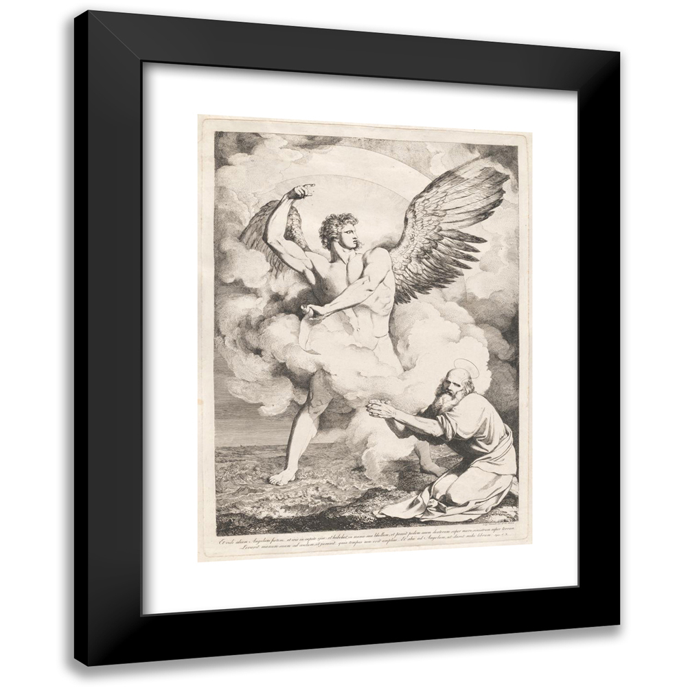Luigi Sabatelli 14x18 Black Modern Framed Museum Art Print Titled - I ...