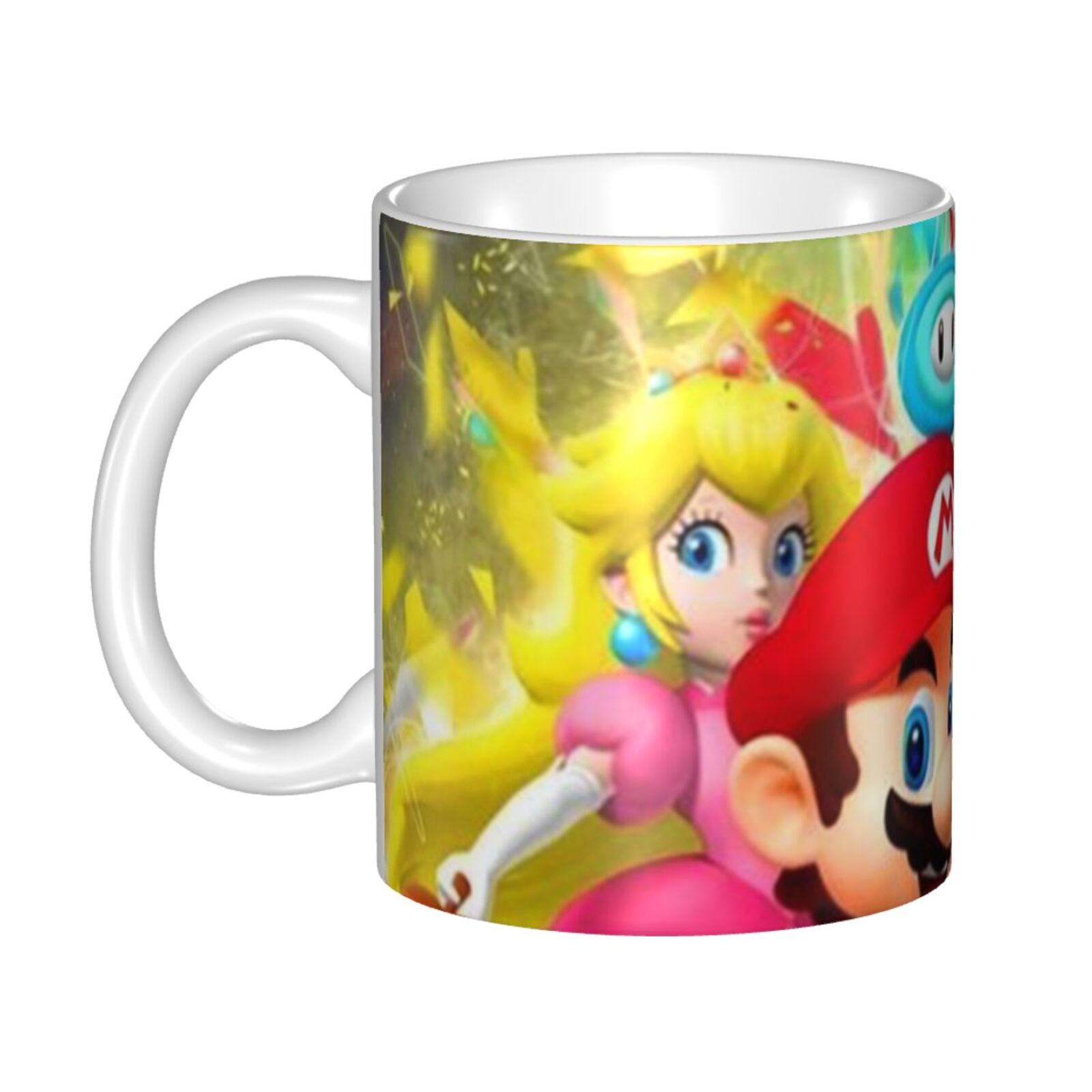 Luigi The Super Mario Bros Ceramic Mug Novelty Coffee Mug Gift Water ...