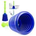 Luigi's Large Sink and Drain Plunger for Kitchens, Bathrooms, Sinks ...