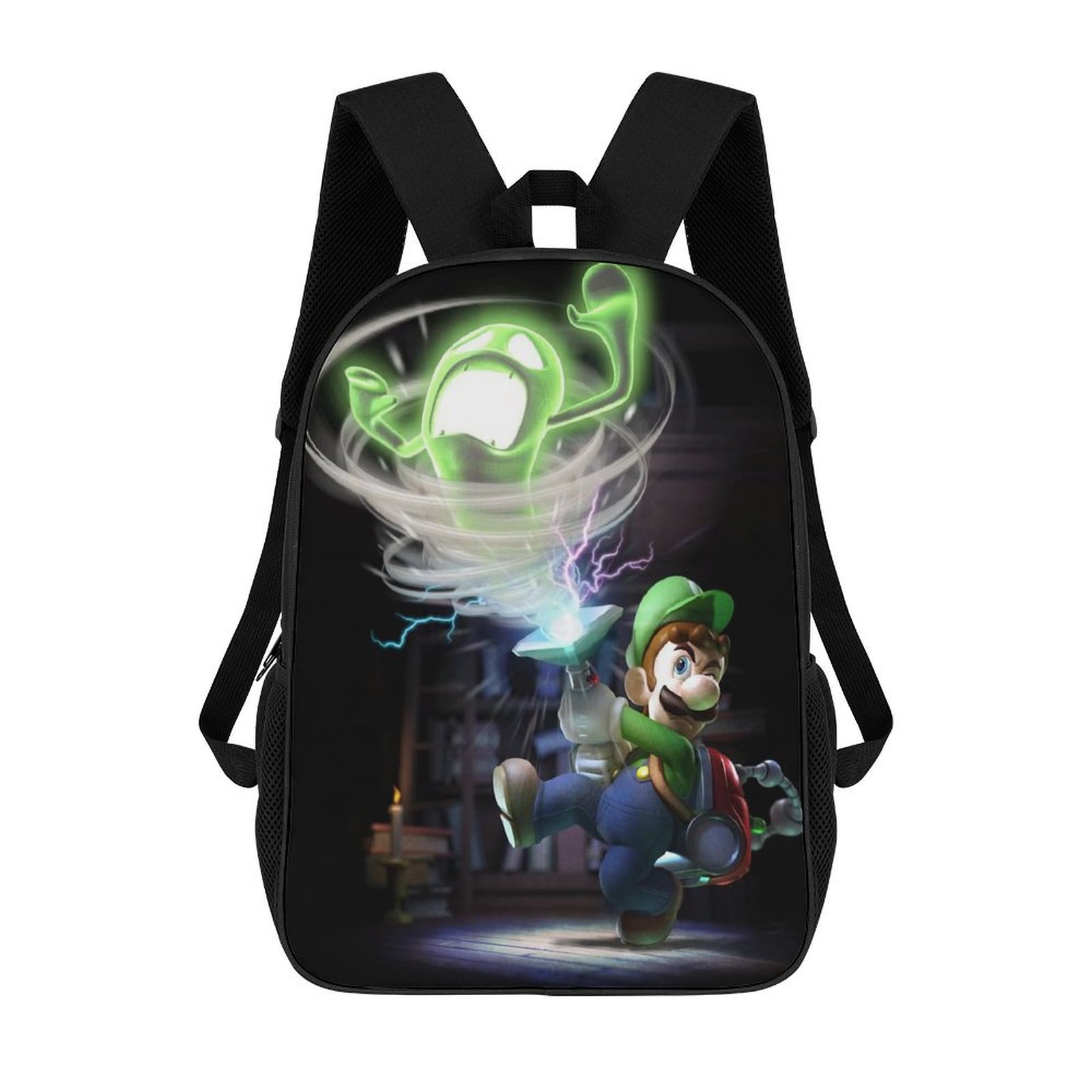 Luigi's Mansion 17 Inch Large Capacity Backpack,casual Travel Backpack ...
