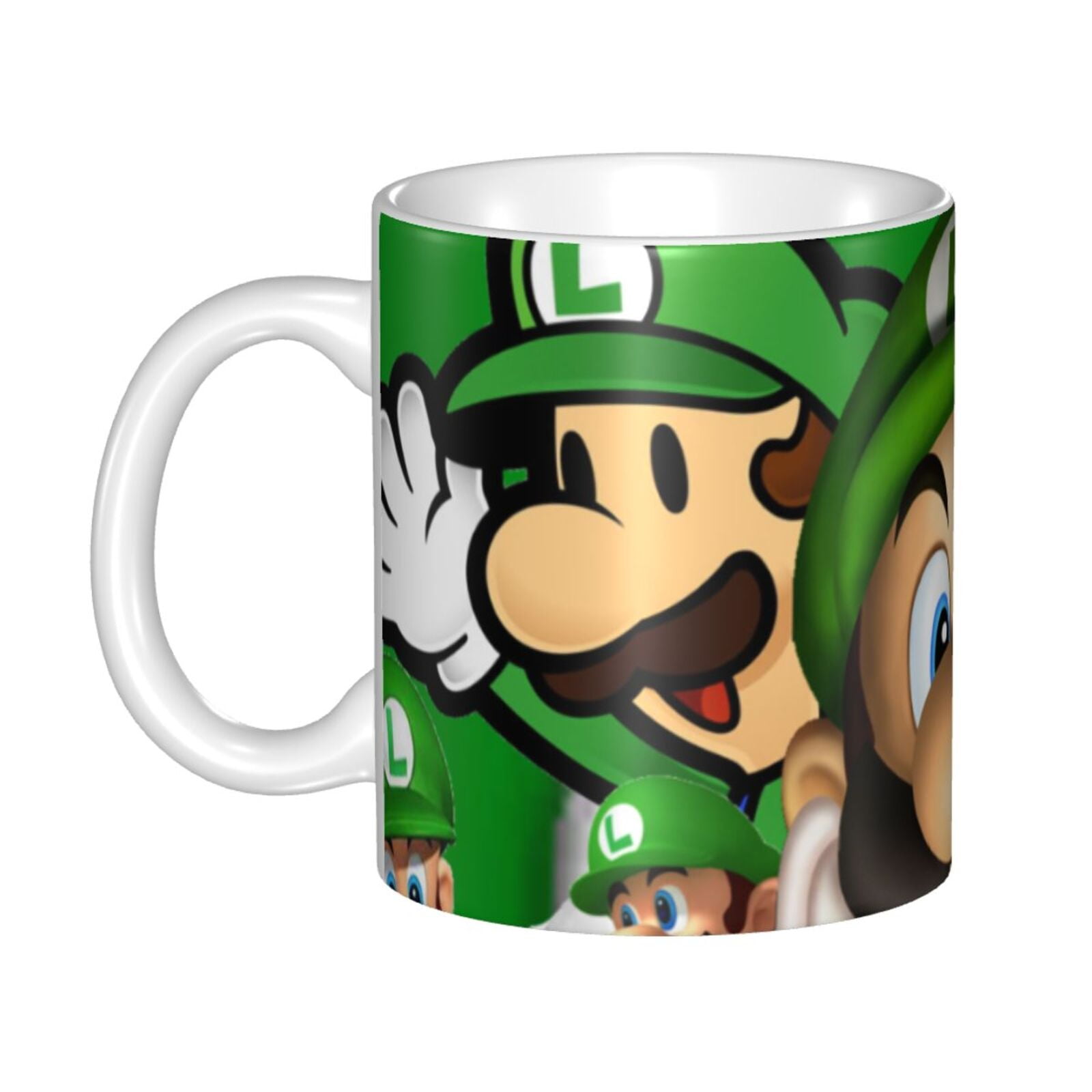 Luigi's Mansion Adventure Ceramic Mug Novelty Coffee Mug Gift Water Cup ...