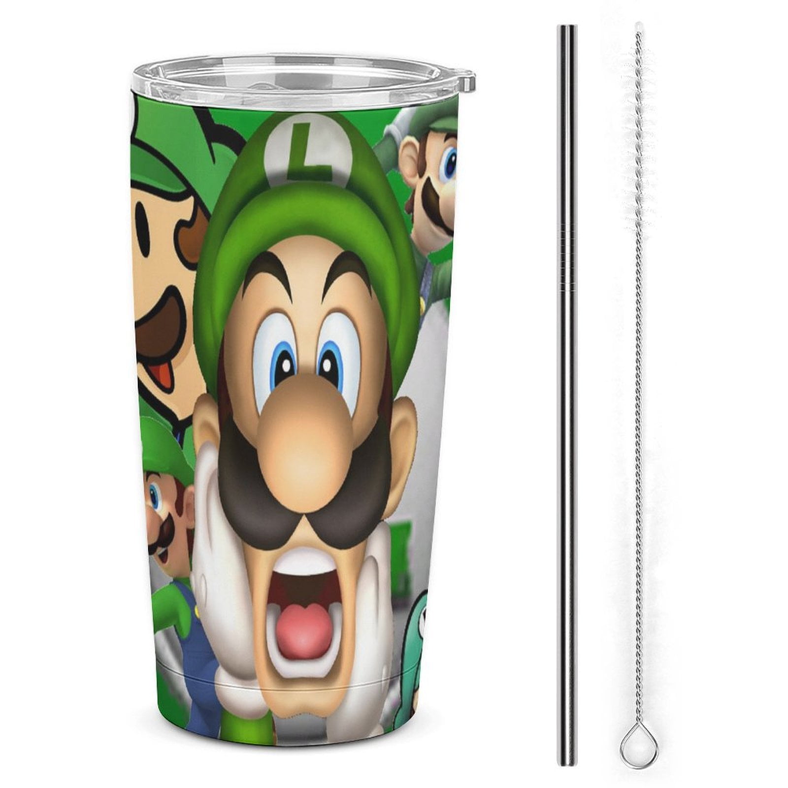 Luigi's Mansion Adventure Stainless Steel Car Cup Daily Thermal Vacuum ...