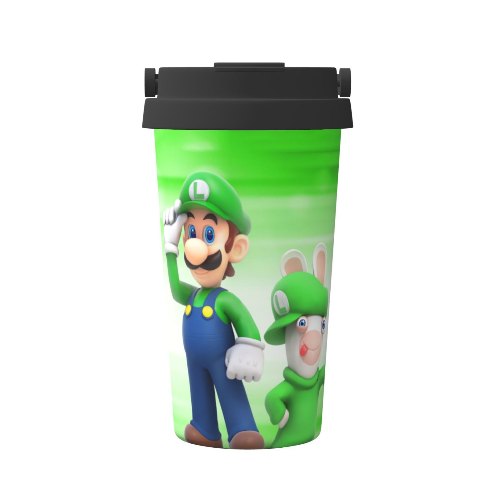 Luigi's Mansion Anime Insulated Coffee Mug Portable Thermos Cup ...