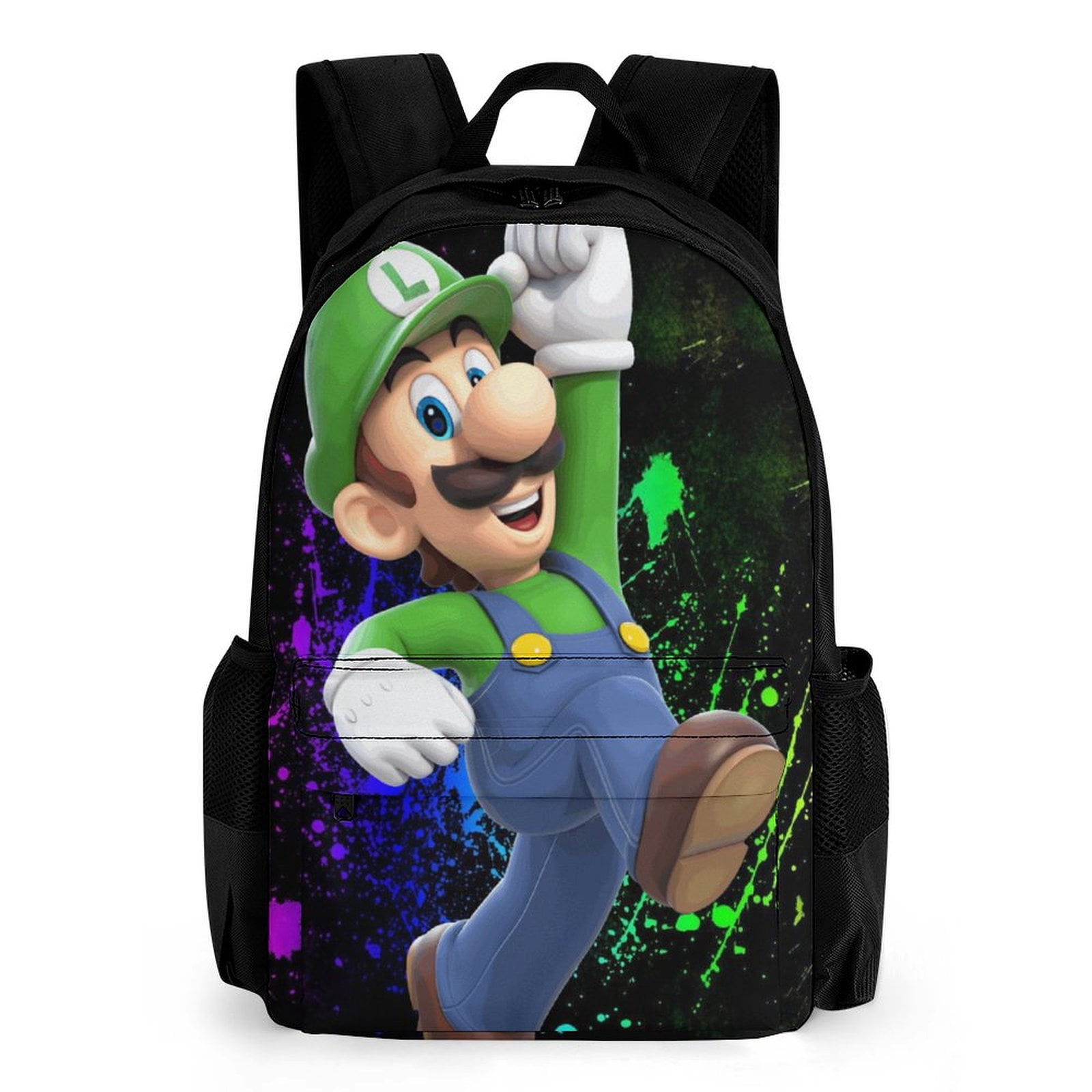 Luigi's Mansion Backpack Laptop Bag Large Capacity Multipurpose Daypack ...