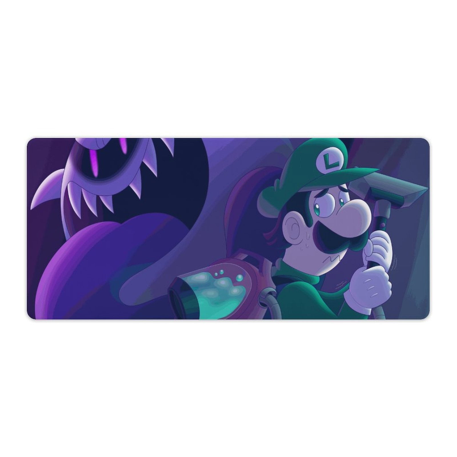 Luigi's Mansion Boo Extended Gaming Mouse Pad No-sliped Large Desk Mat ...
