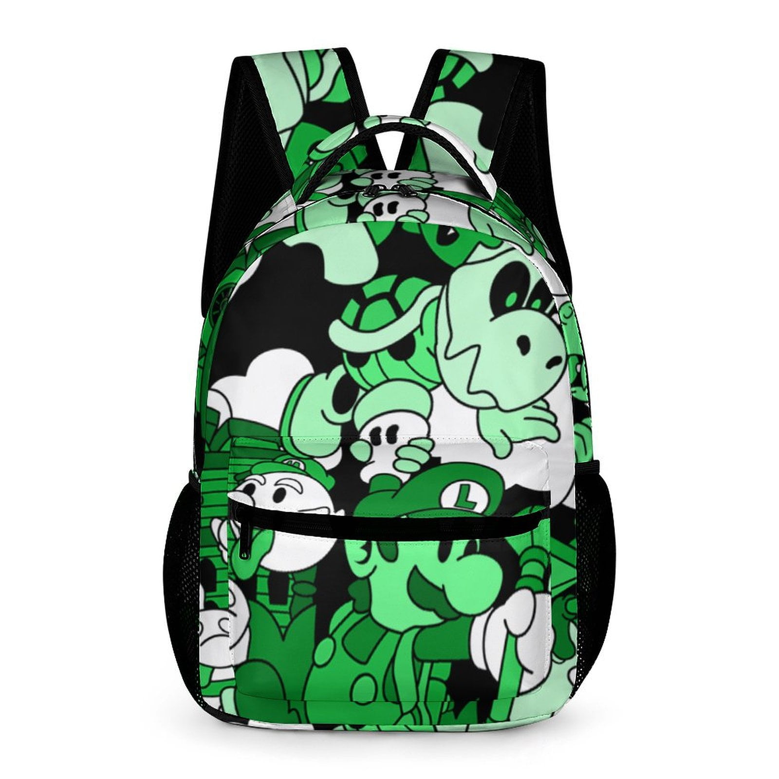 Luigi's Mansion Boo Scary Backpack Daypack Schoolbag Student Bookbag ...