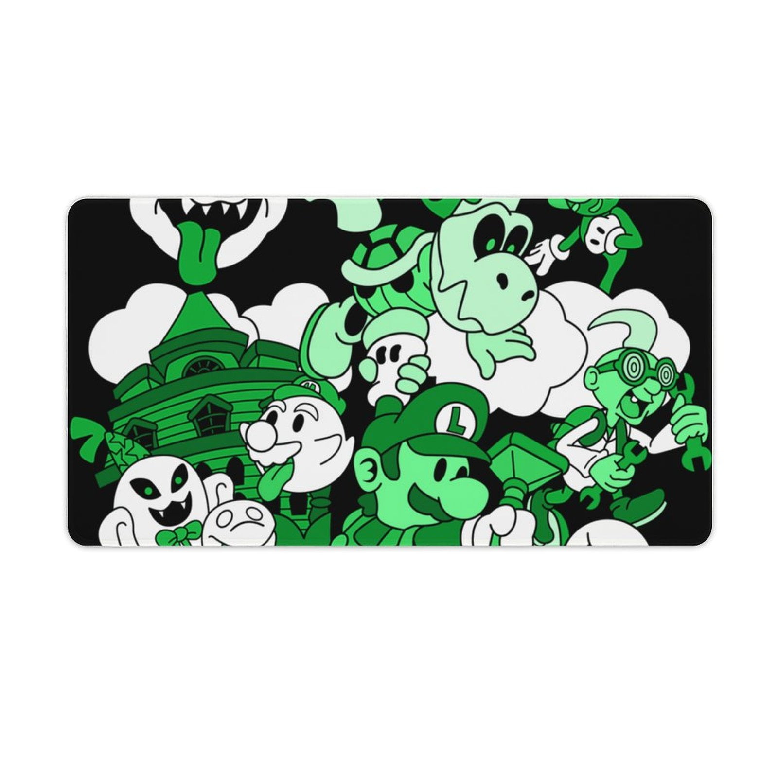 Luigi's Mansion Boo Scary Extended Gaming Mouse Pad No-sliped Large ...
