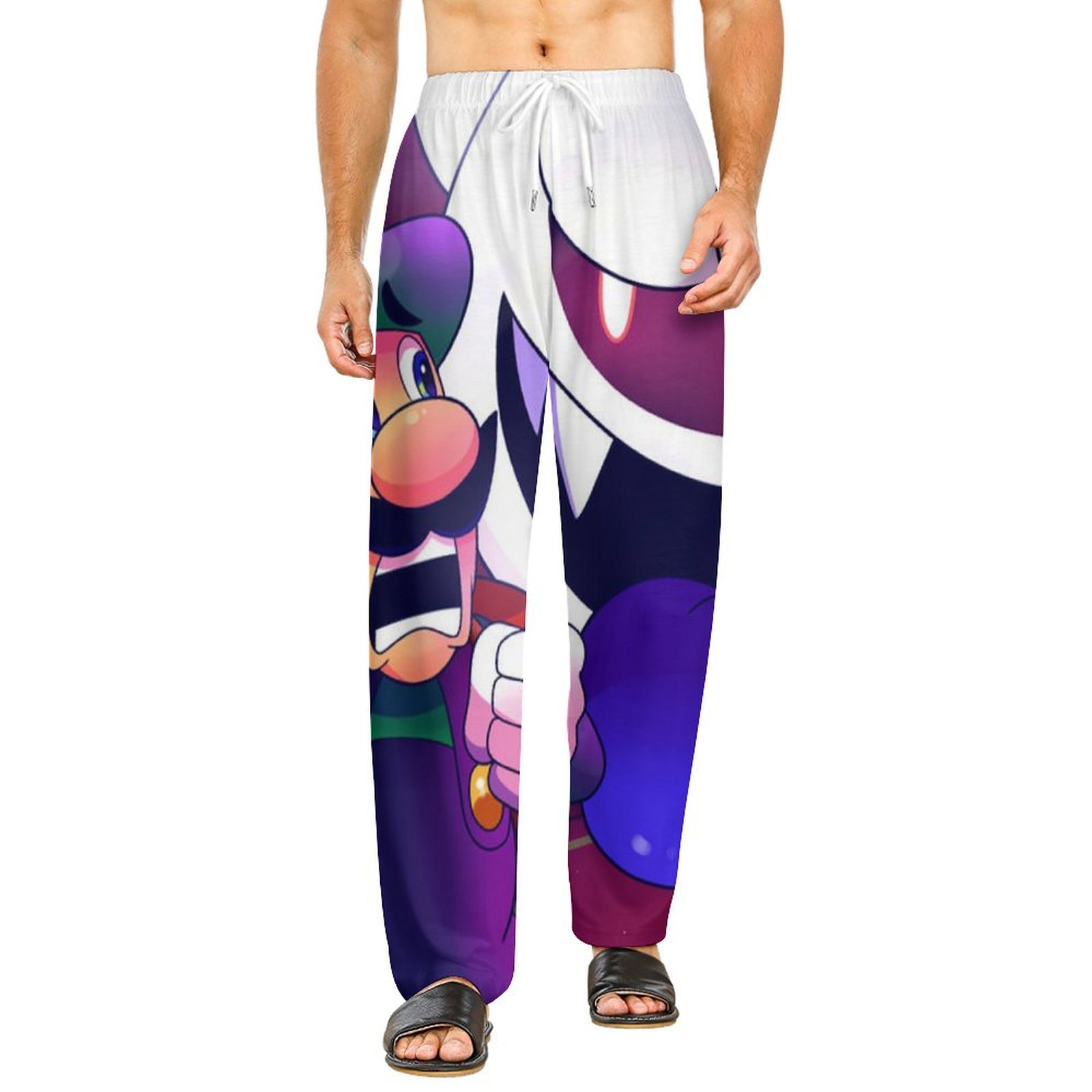 Luigi's Mansion Boo Unisex Pajama Pants Bottoms Daily Cozy Soft Lounge ...