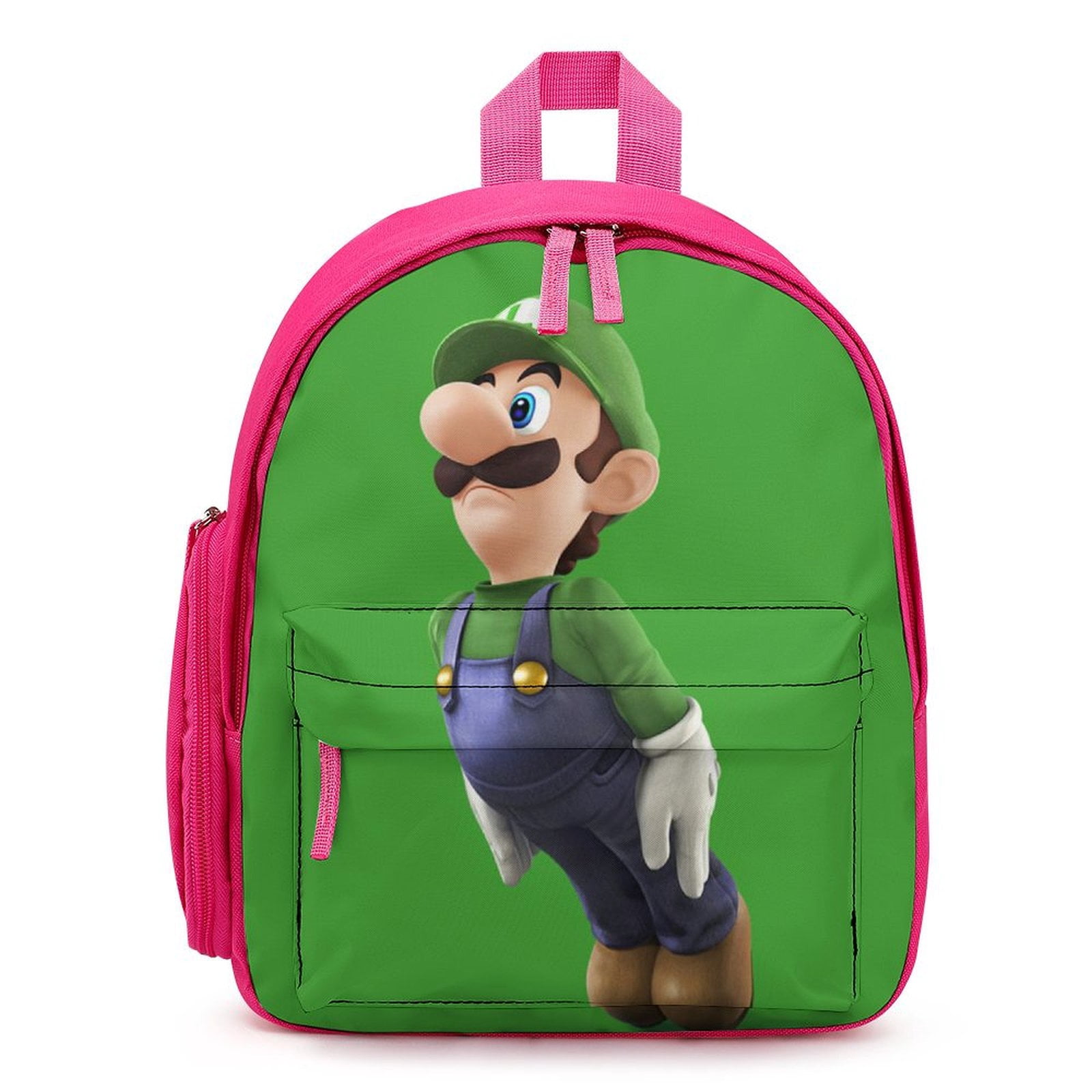 Luigi's Mansion Bros Game Adjustable Daypack Backpack Lightweight ...