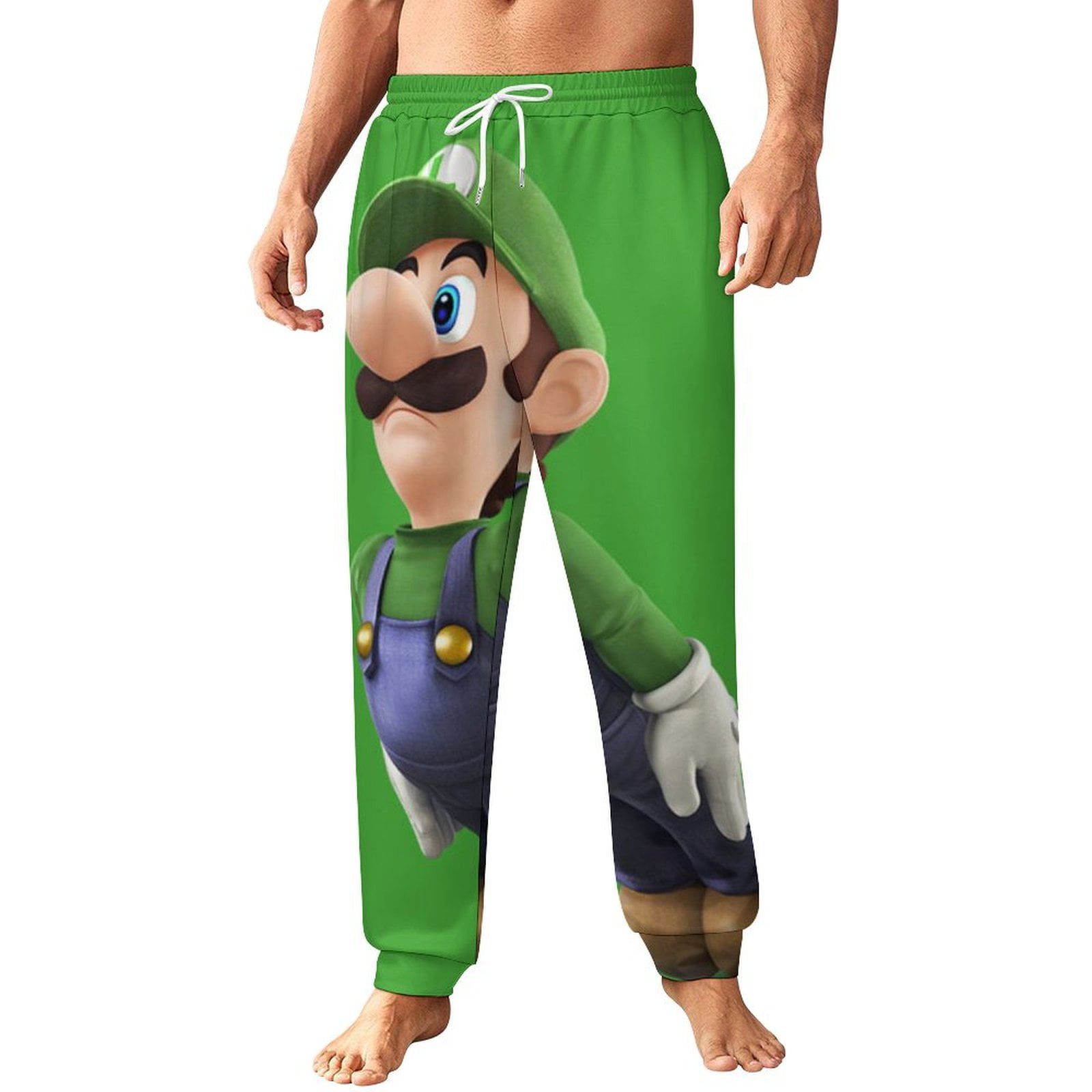 Luigi's Mansion Bros Game Men's Sweatpants Trousers 3D Printed Joggers ...