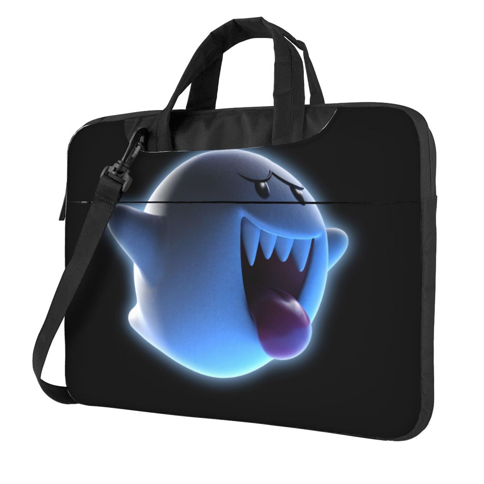 Luigi's Mansion Cartoon Boo Laptop Bag Portable Shoulder Laptop Case ...