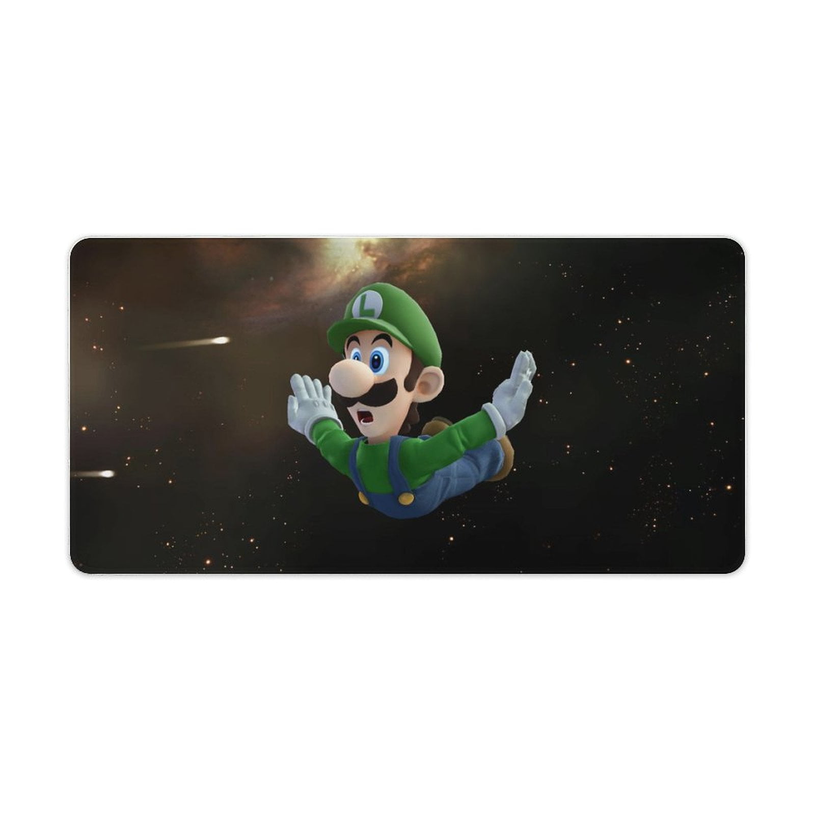 Luigi's Mansion Cartoon Extended Gaming Mouse Pad No-sliped Large Desk ...