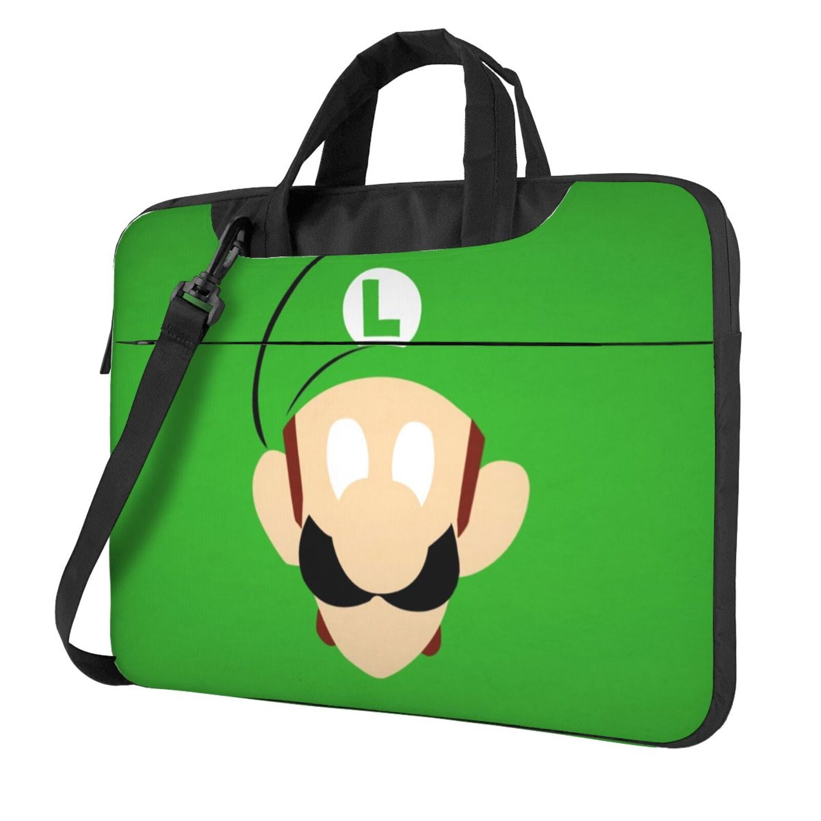 Luigi's Mansion Cartoon Laptop Bag Portable Shoulder Laptop Case Sleeve ...