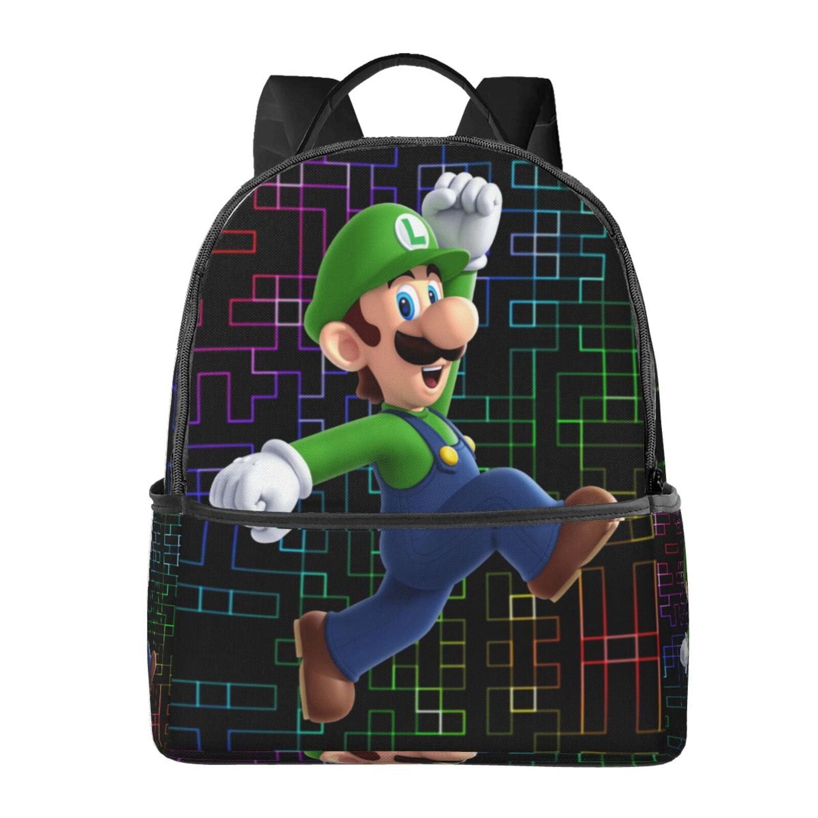 Luigi's Mansion Casual Daypack For Women Men Lightweight Laptop Travel ...