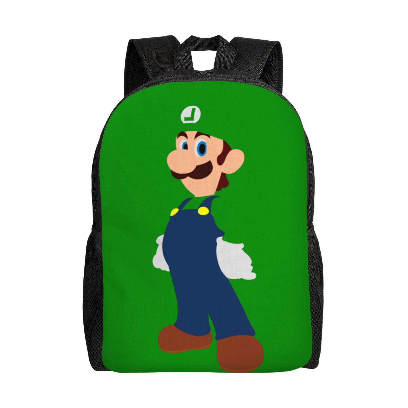 Luigi's Mansion Character Backpack Laptop School Bag Student Satchel ...