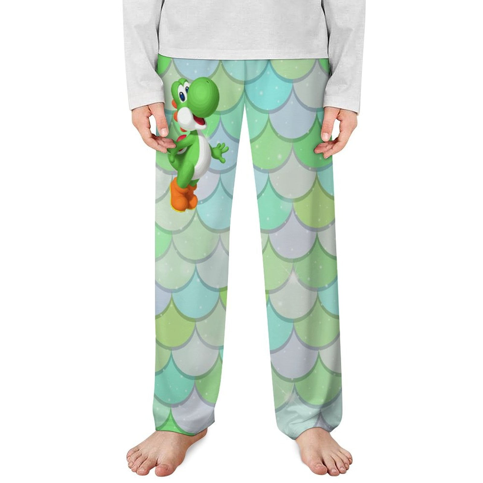 Luigi's Mansion Character Comfy Pajamas For Kids Cozy Lounge Straight ...