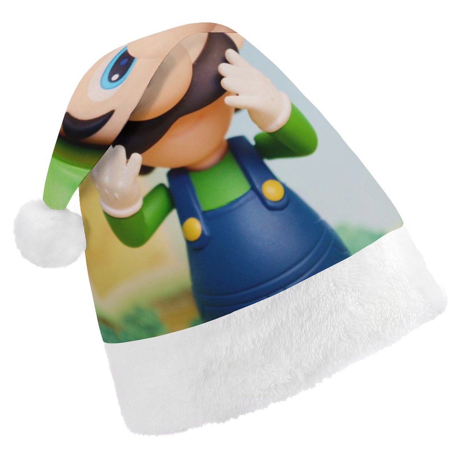 Luigi's Mansion Cute Christmas Hat for Adult And Kids Xmas Decor ...