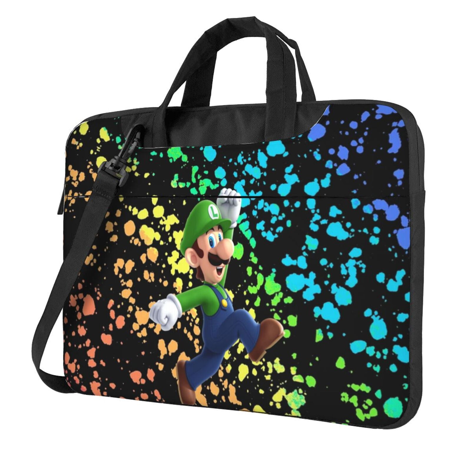 Luigi's Mansion Funny Game Laptop Bag Portable Shoulder Laptop Case ...
