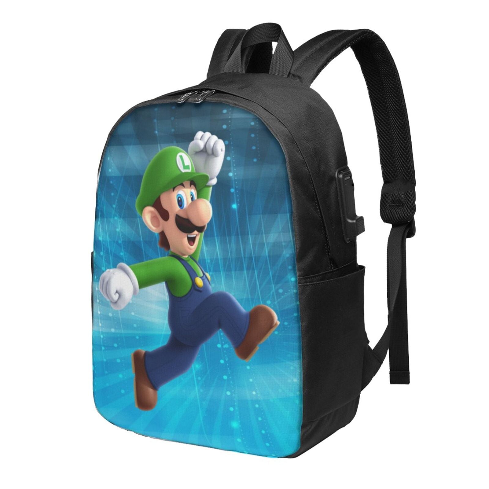 Luigi's Mansion Funny Game School Backpack Laptop Bag Unisex Daypack ...