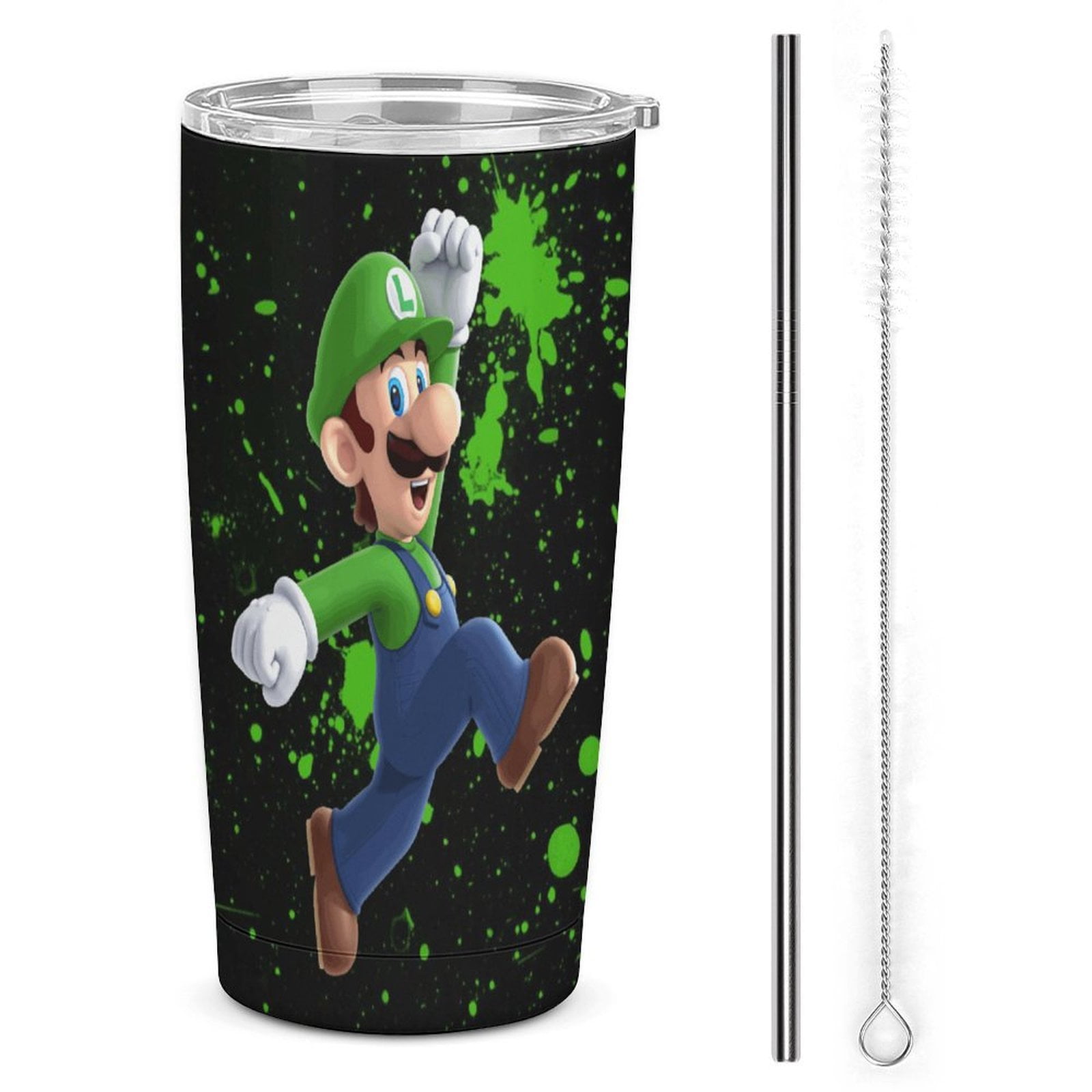 Luigi's Mansion Funny Game Stainless Steel Car Cup Daily Thermal Vacuum ...