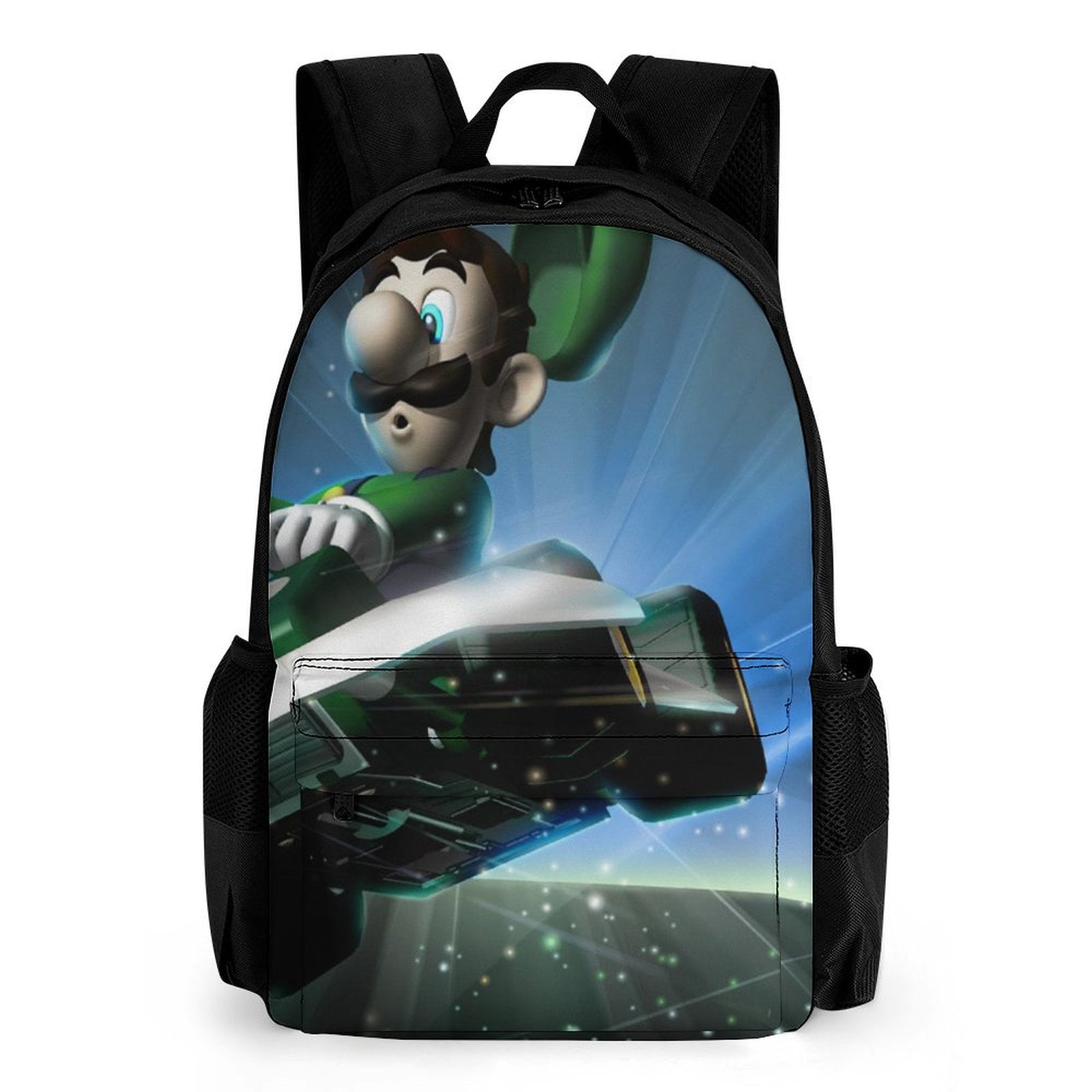 Luigi's Mansion Galaxy Backpack Laptop Bag Large Capacity Multipurpose ...