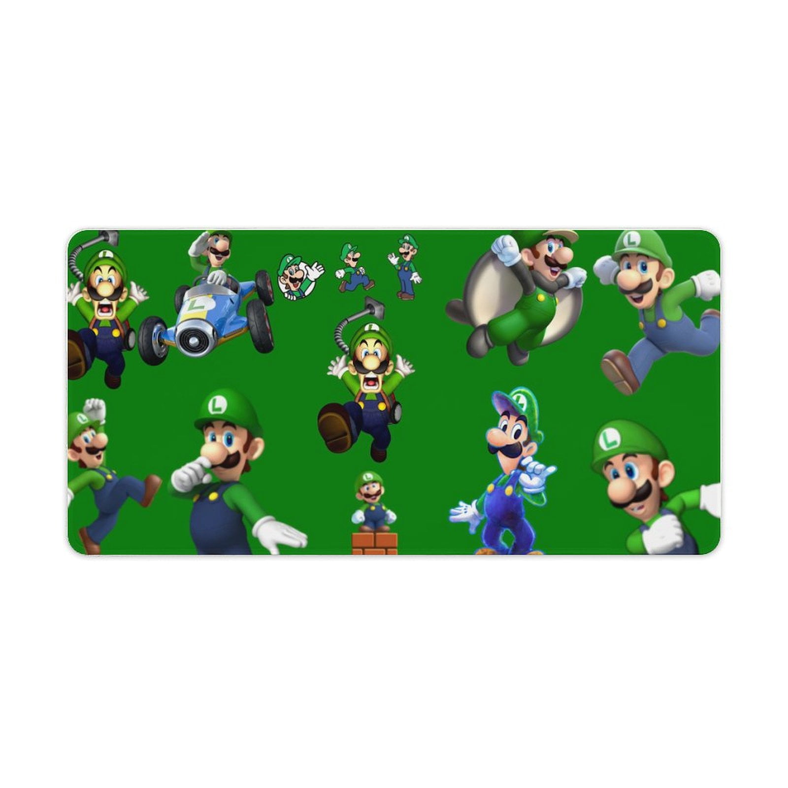 Luigi's Mansion Game Extended Gaming Mouse Pad No-sliped Large Desk Mat ...