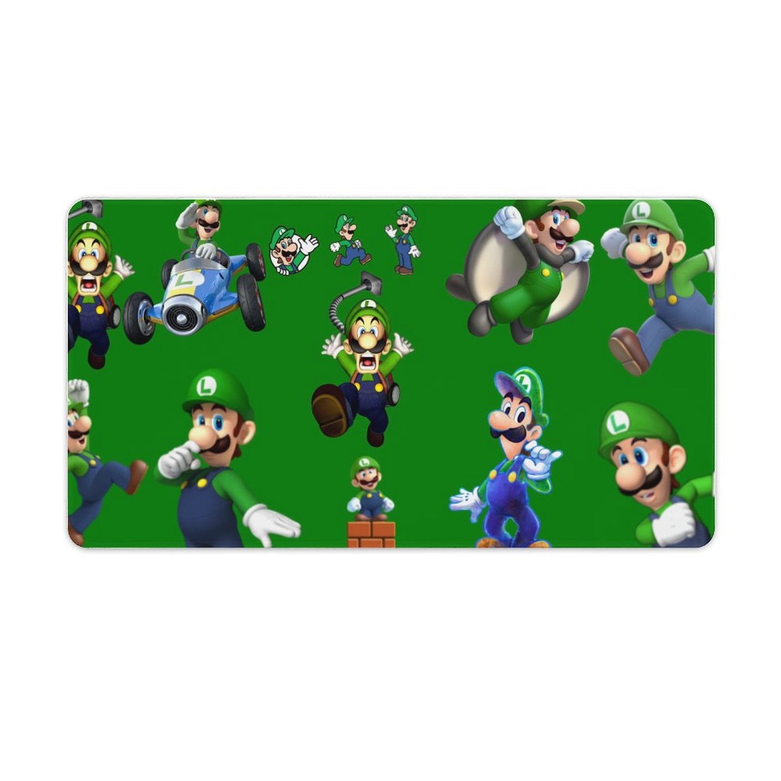 Luigi's Mansion Game Extended Gaming Mouse Pad No-sliped Large Desk Mat ...
