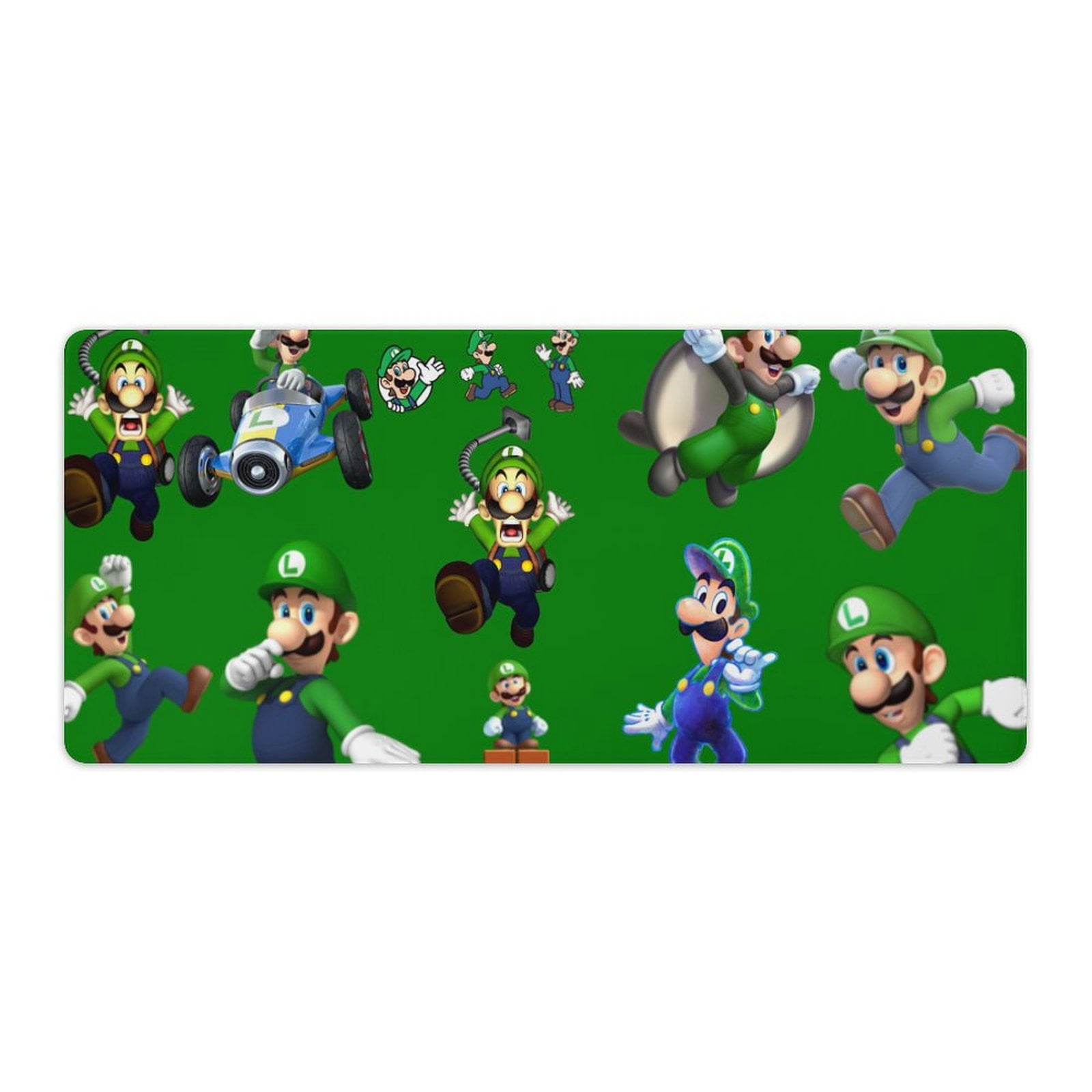Luigi's Mansion Game Extended Gaming Mouse Pad No-sliped Large Desk Mat ...