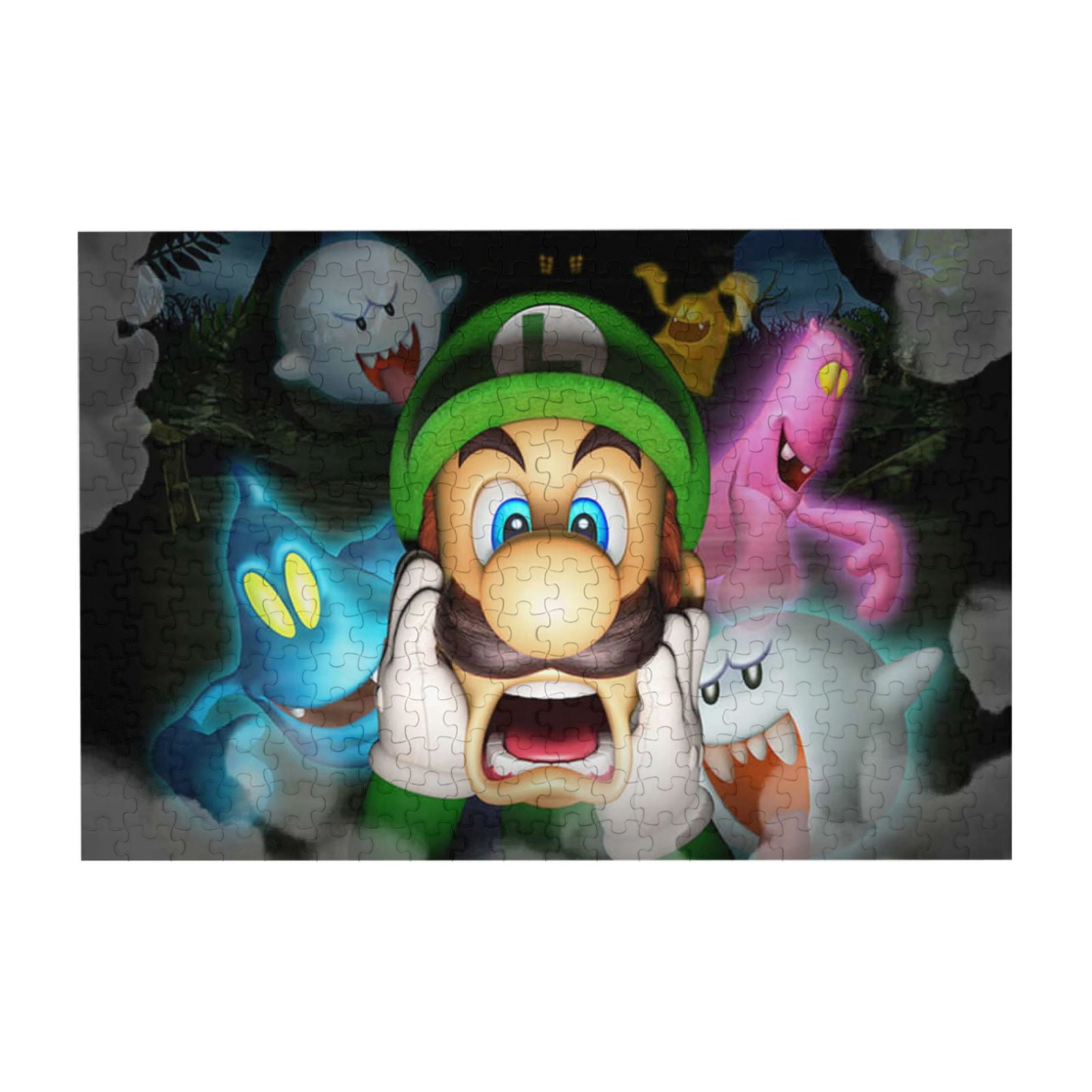 Luigi's Mansion Game Horror Wooden Jigsaw Puzzles Accessories ...
