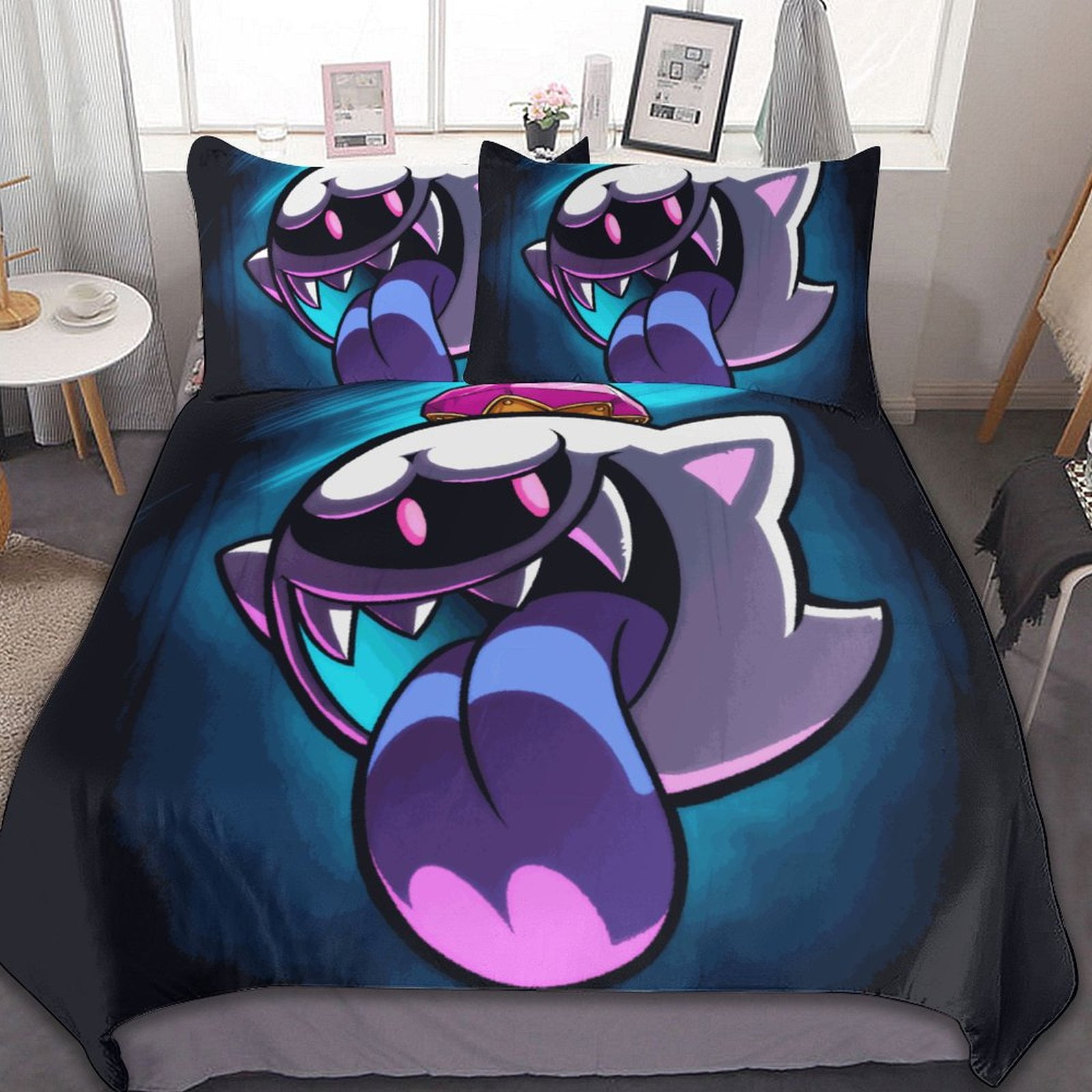 Luigi's Mansion Game King Boo 3 Piece Bedding Sets Decor Comforter Sets ...