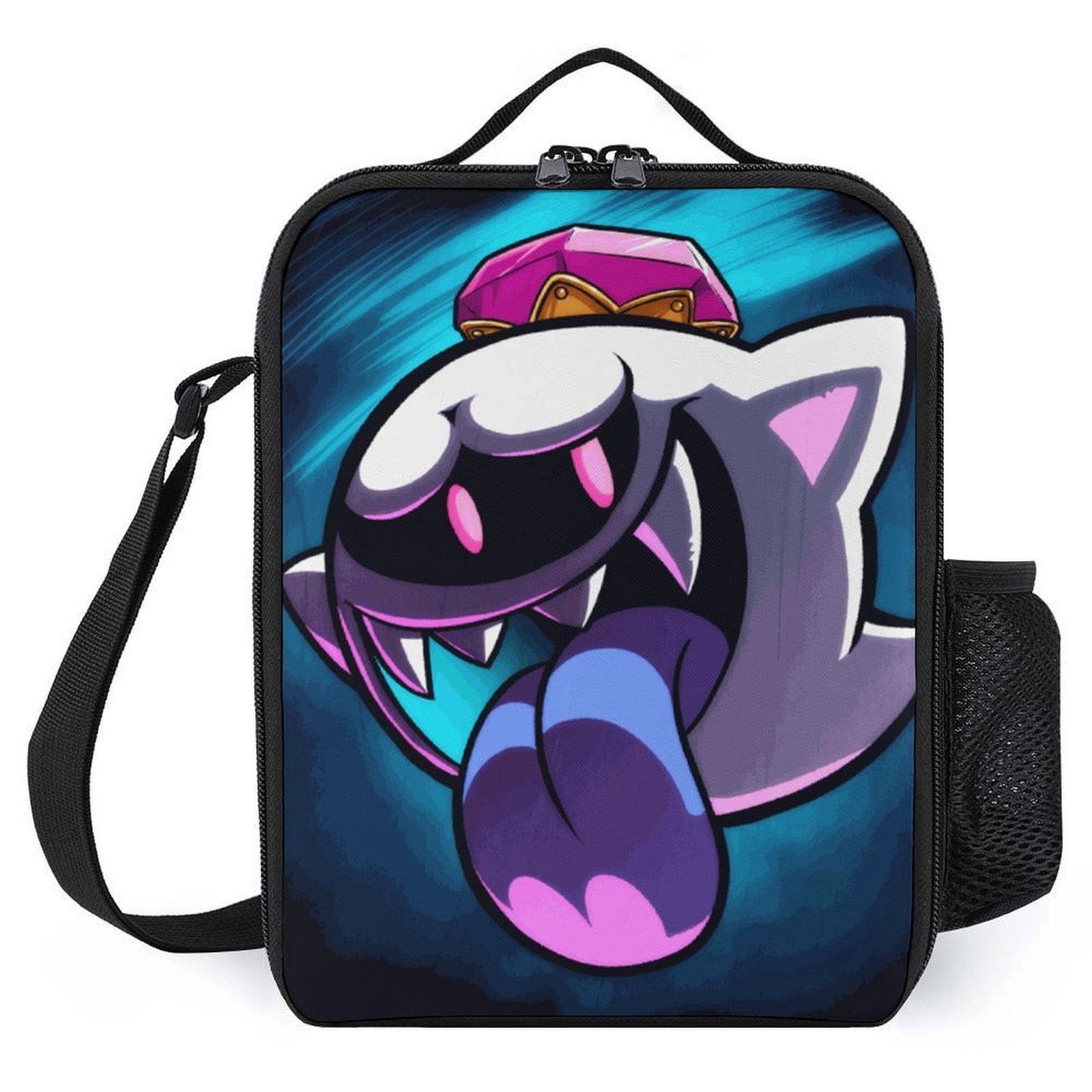 Luigi's Mansion Game King Boo Lunch Bag Portable Thermal Insulation And ...