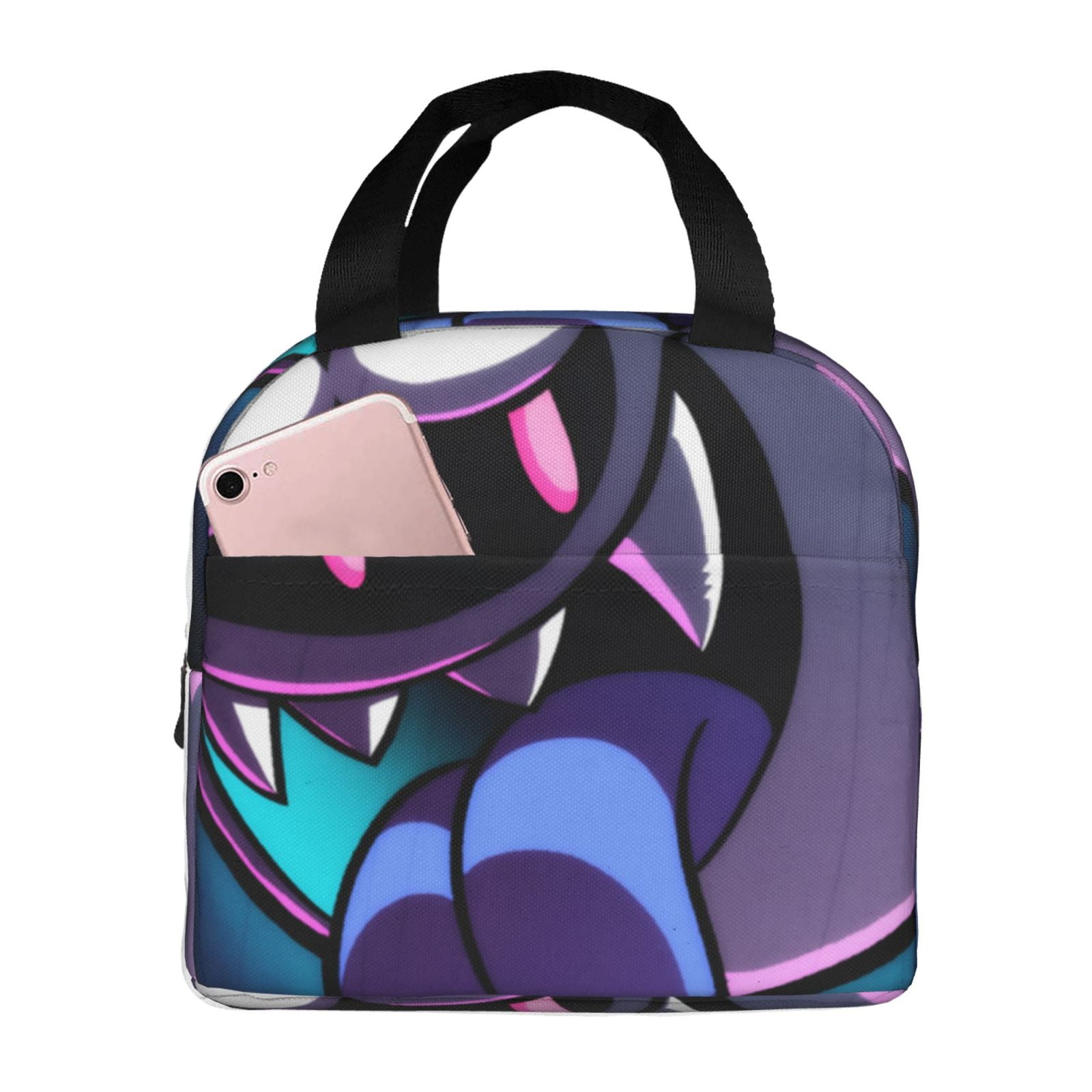 Luigi's Mansion Game King Boo Portable Lunch Bag Reusable Lunch Box ...
