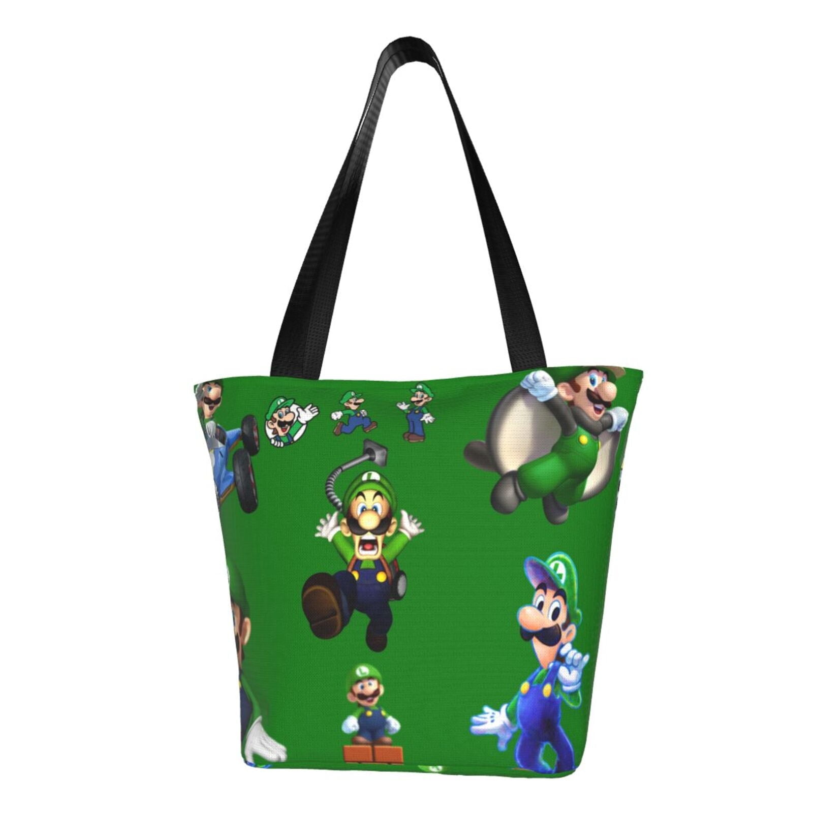 Luigi's Mansion Game Women's Tote Bag Large Capacity Shoulder Handbag ...