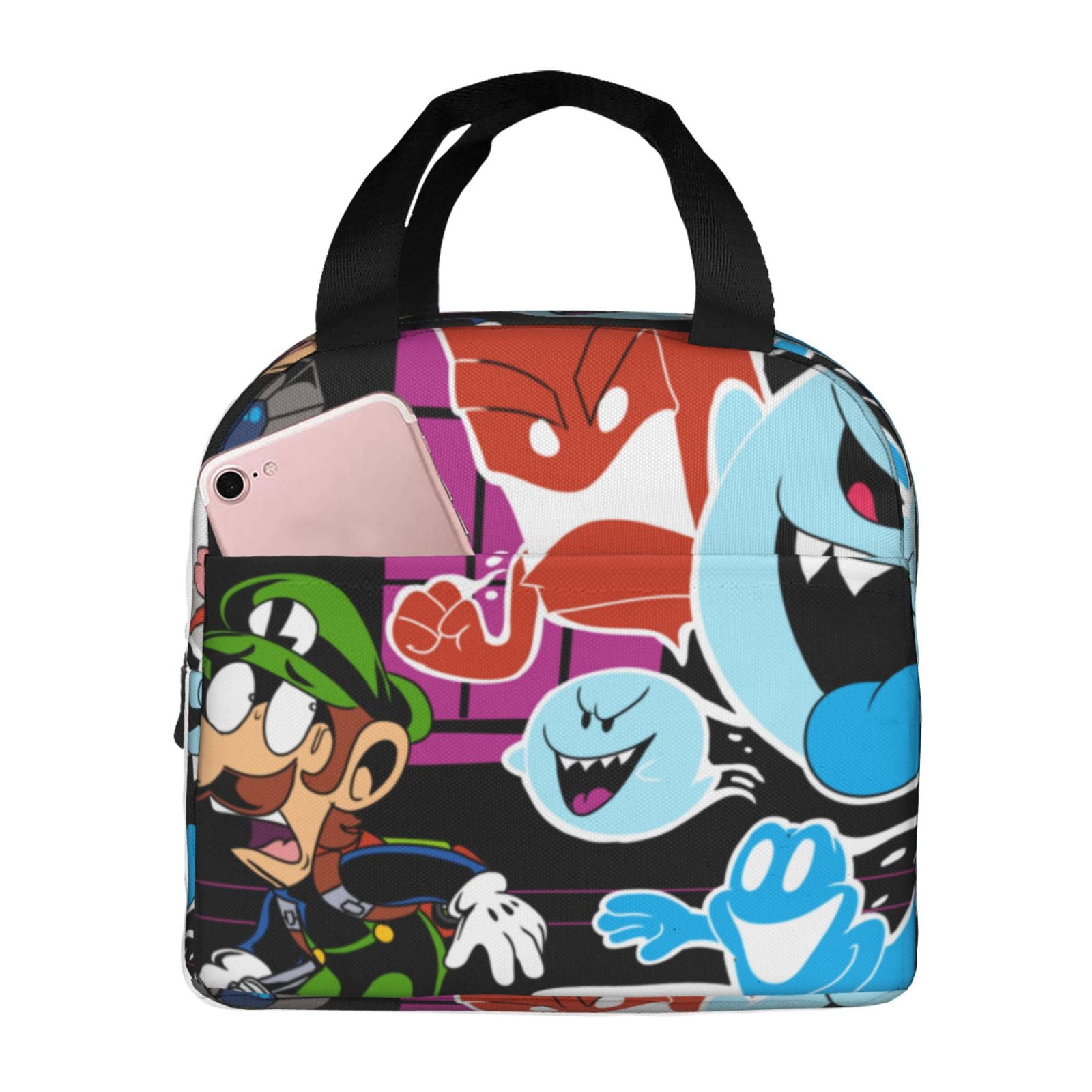 Luigi's Mansion Horror Boo Portable Lunch Bag Reusable Lunch Box ...