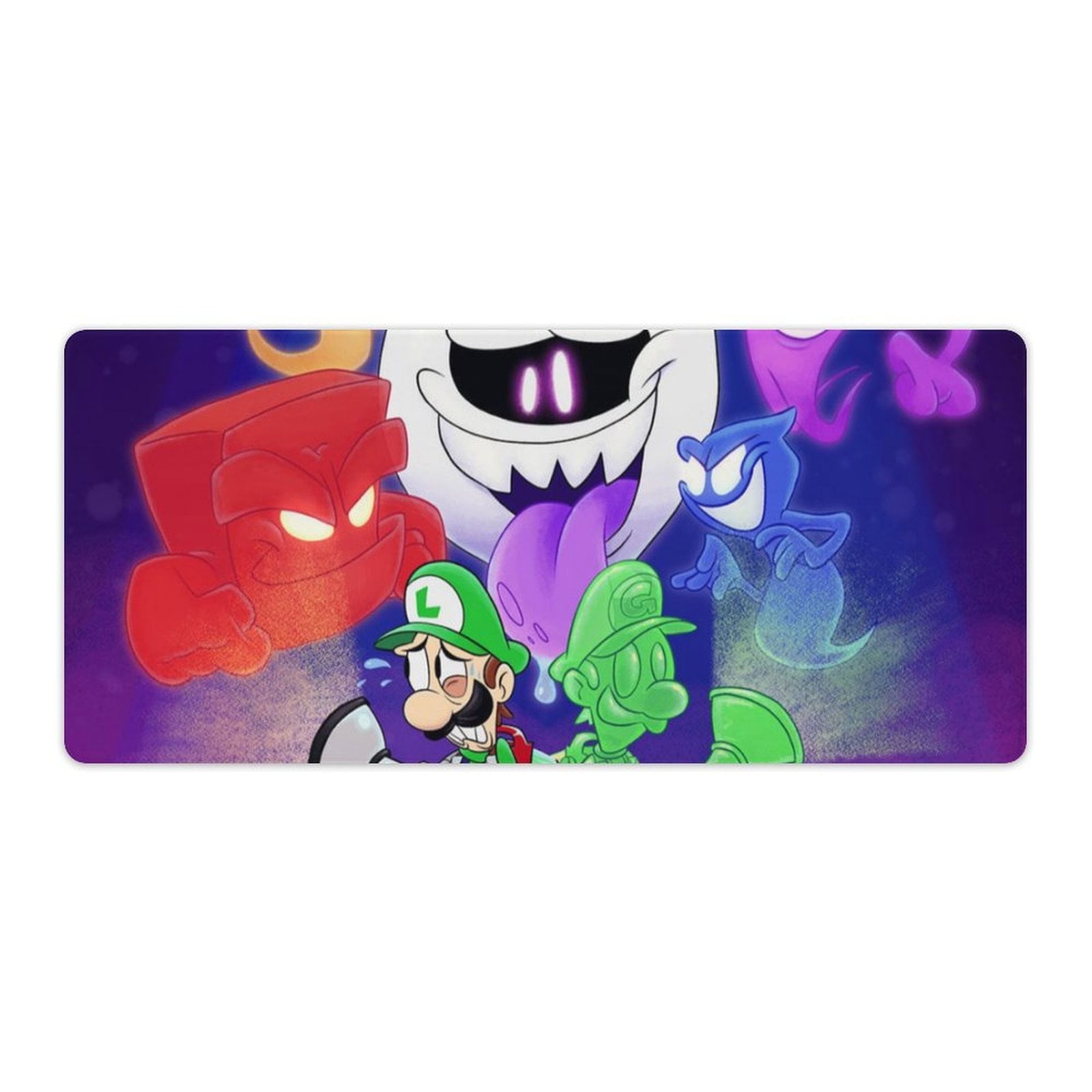 Luigi's Mansion Horror Extended Gaming Mouse Pad No-sliped Large Desk ...