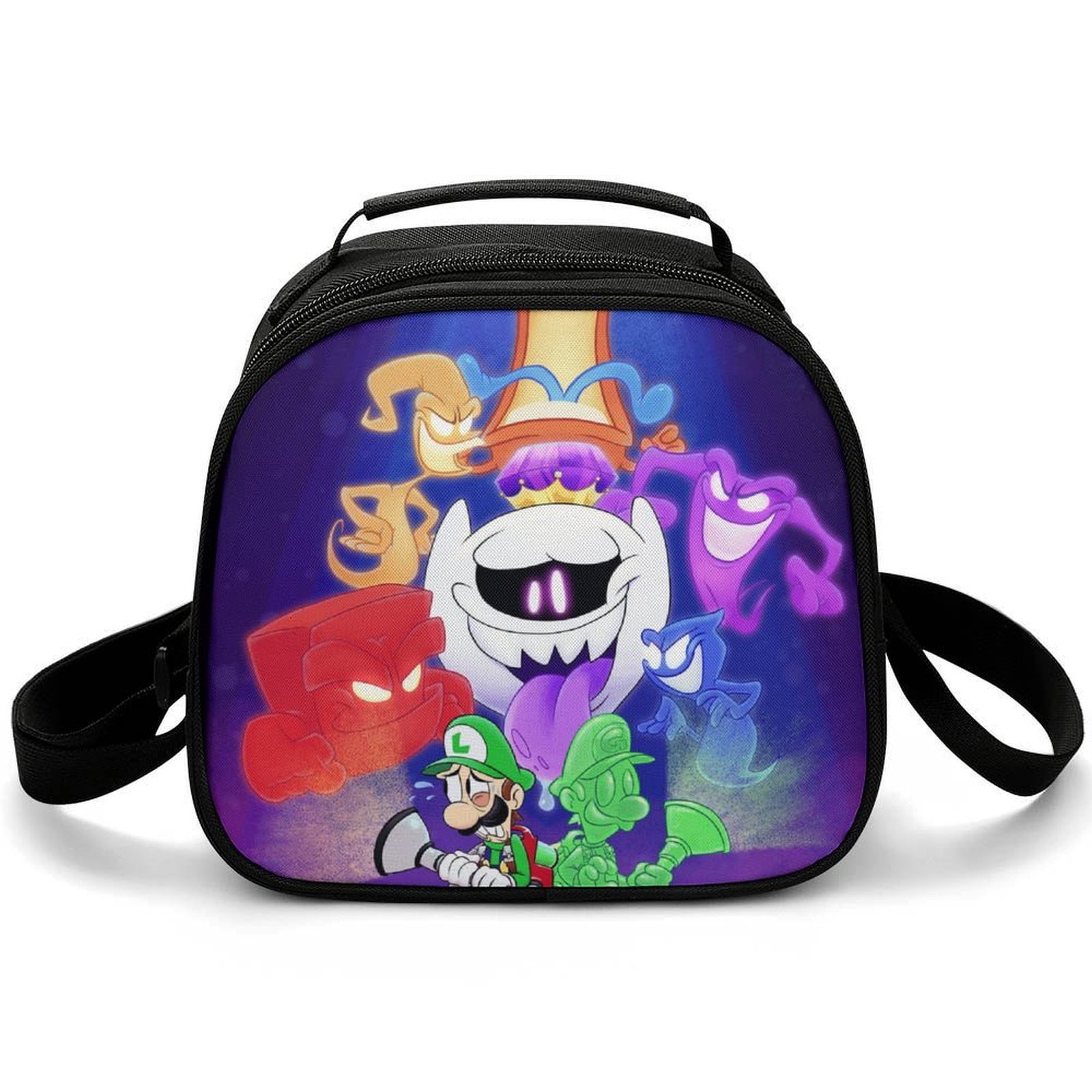 Luigi's Mansion Horror Insulated Lunch Bag Portable Lunch Box Reusable ...