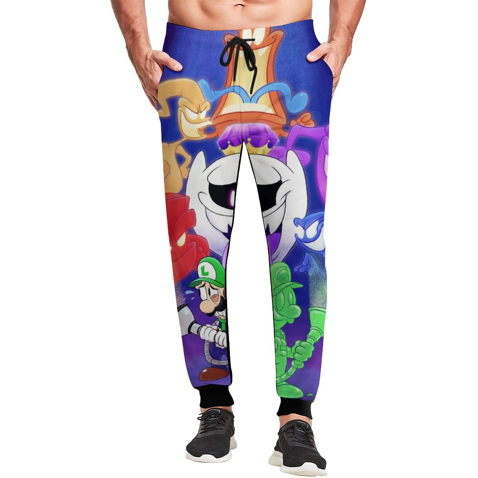 Luigi's Mansion Horror Mens Sweatpants Joggers Pants Trousers 3D ...