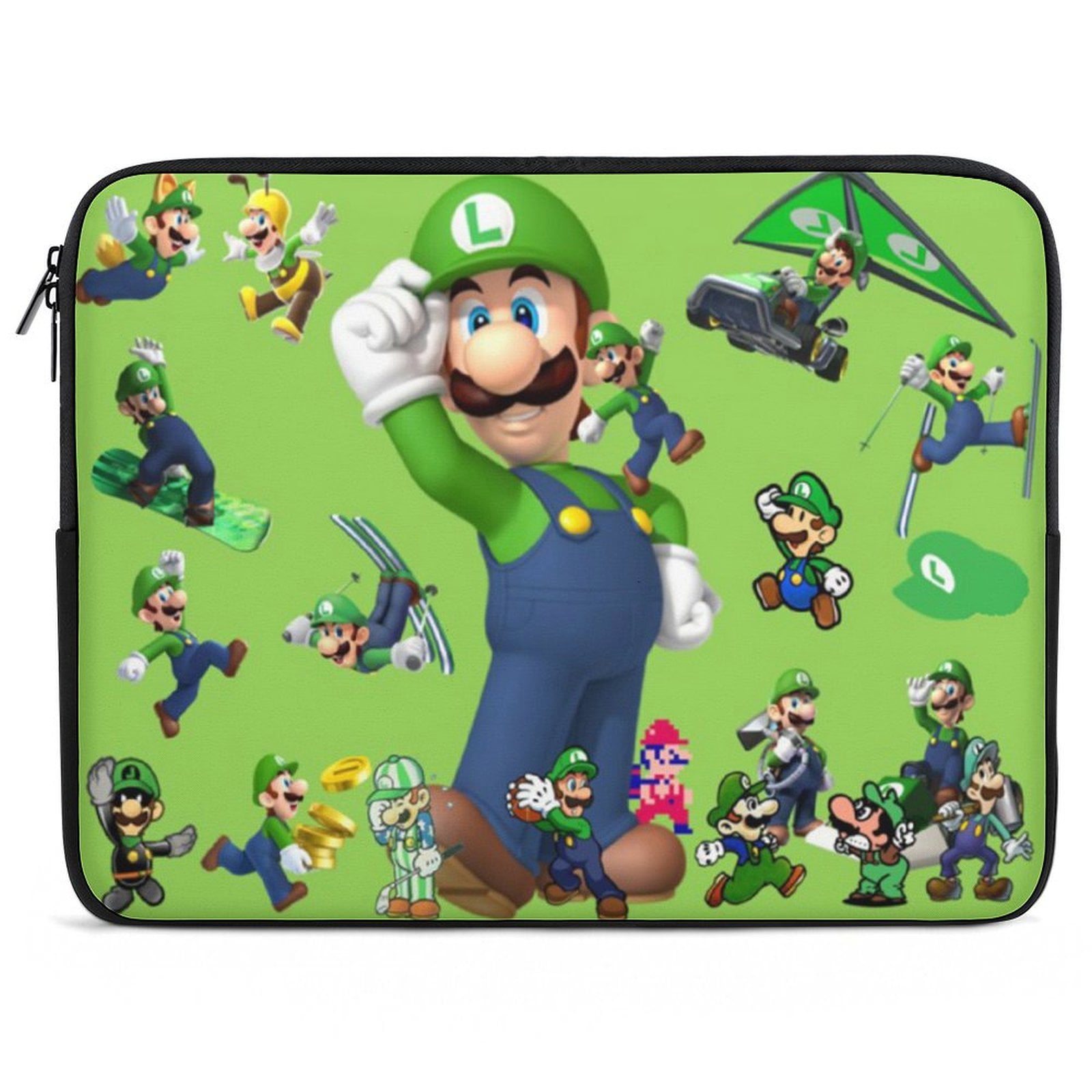 Luigi's Mansion Laptop Sleeve Lightweight Computer Cover Bag 12inch ...