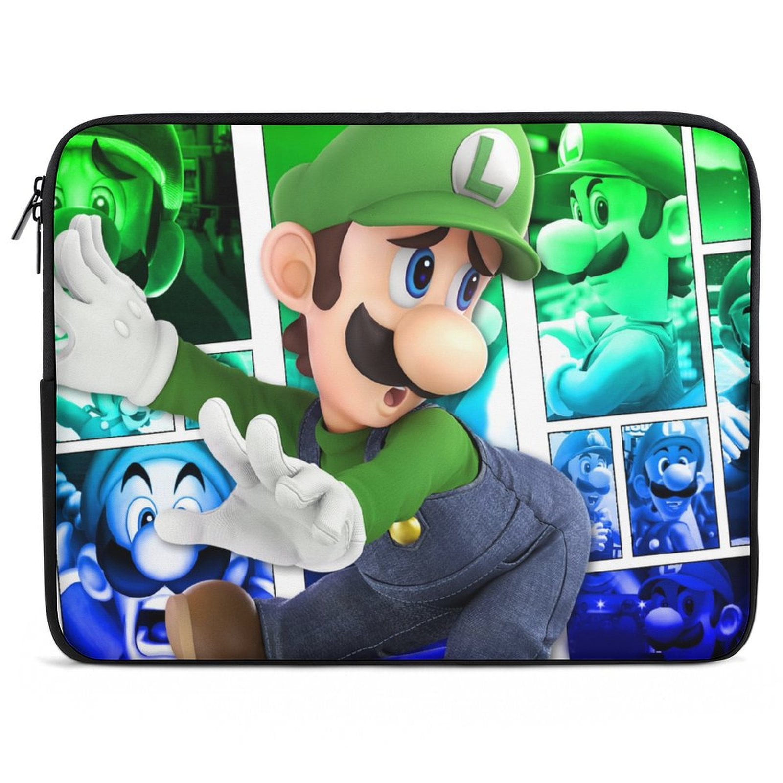 Luigi's Mansion Laptop Sleeve Lightweight Computer Cover Bag 17inch ...