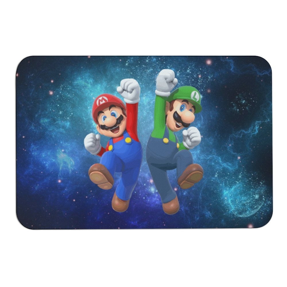 Luigi's Mansion Mario Bros Diatom Mud Mat Non Slip Soft Floor Rugs ...