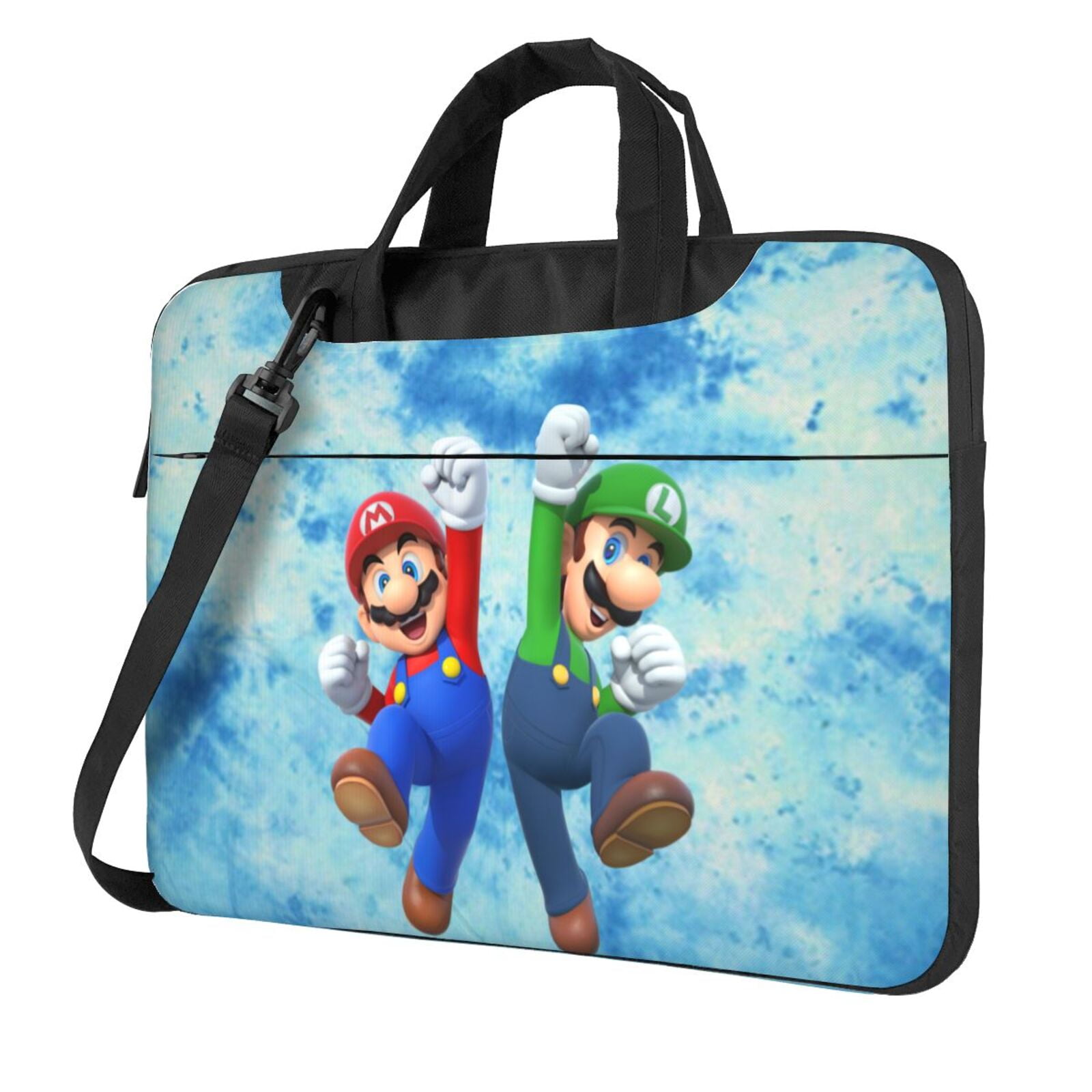 Luigi's Mansion Mario Bros Laptop Bag Portable Shoulder Laptop Case ...