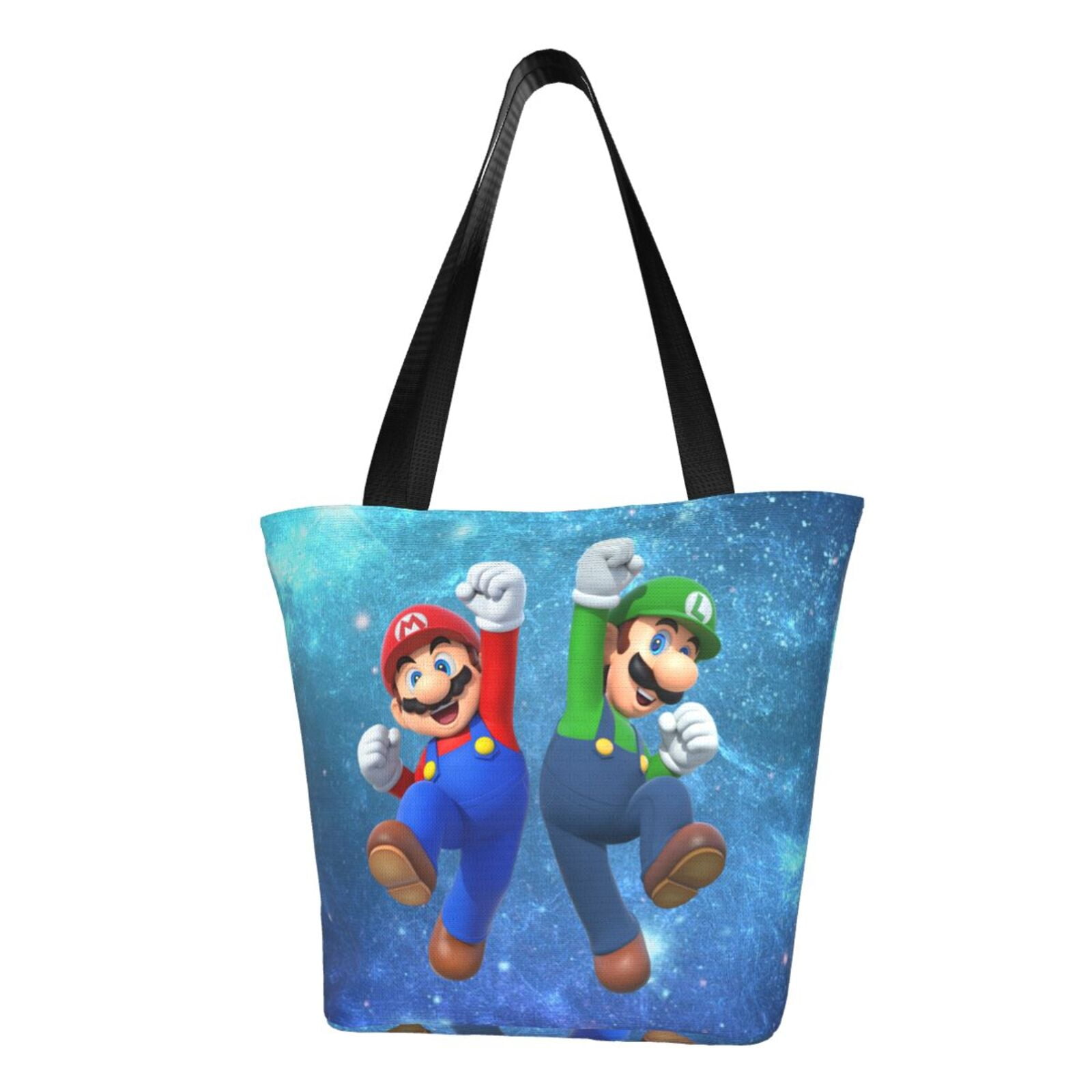 Luigi's Mansion Mario Bros Women's Tote Bag Large Capacity Shoulder ...