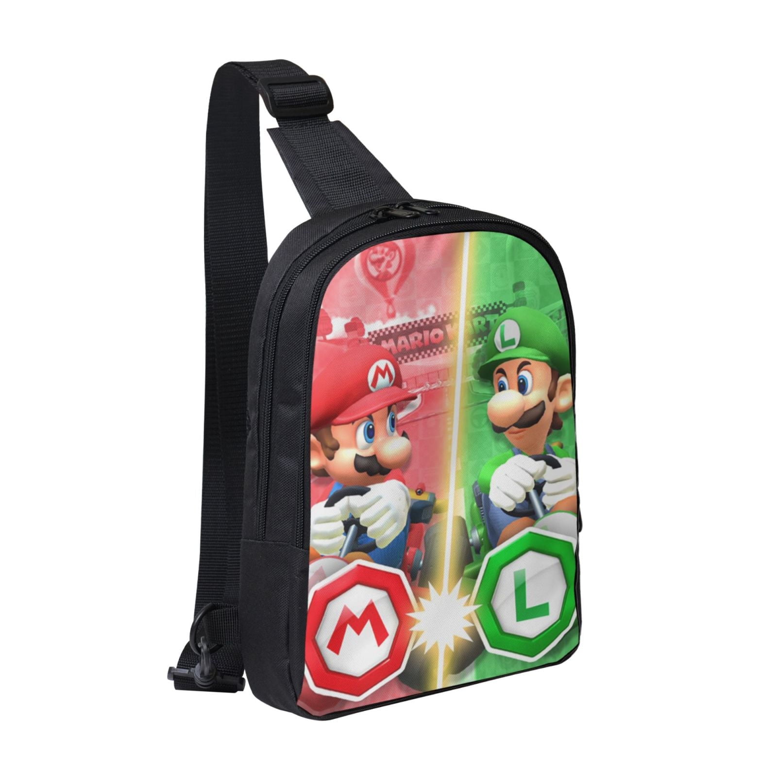 Luigi's Mansion Mario Game Chest Bags For Women Men Teen Sling Bag ...