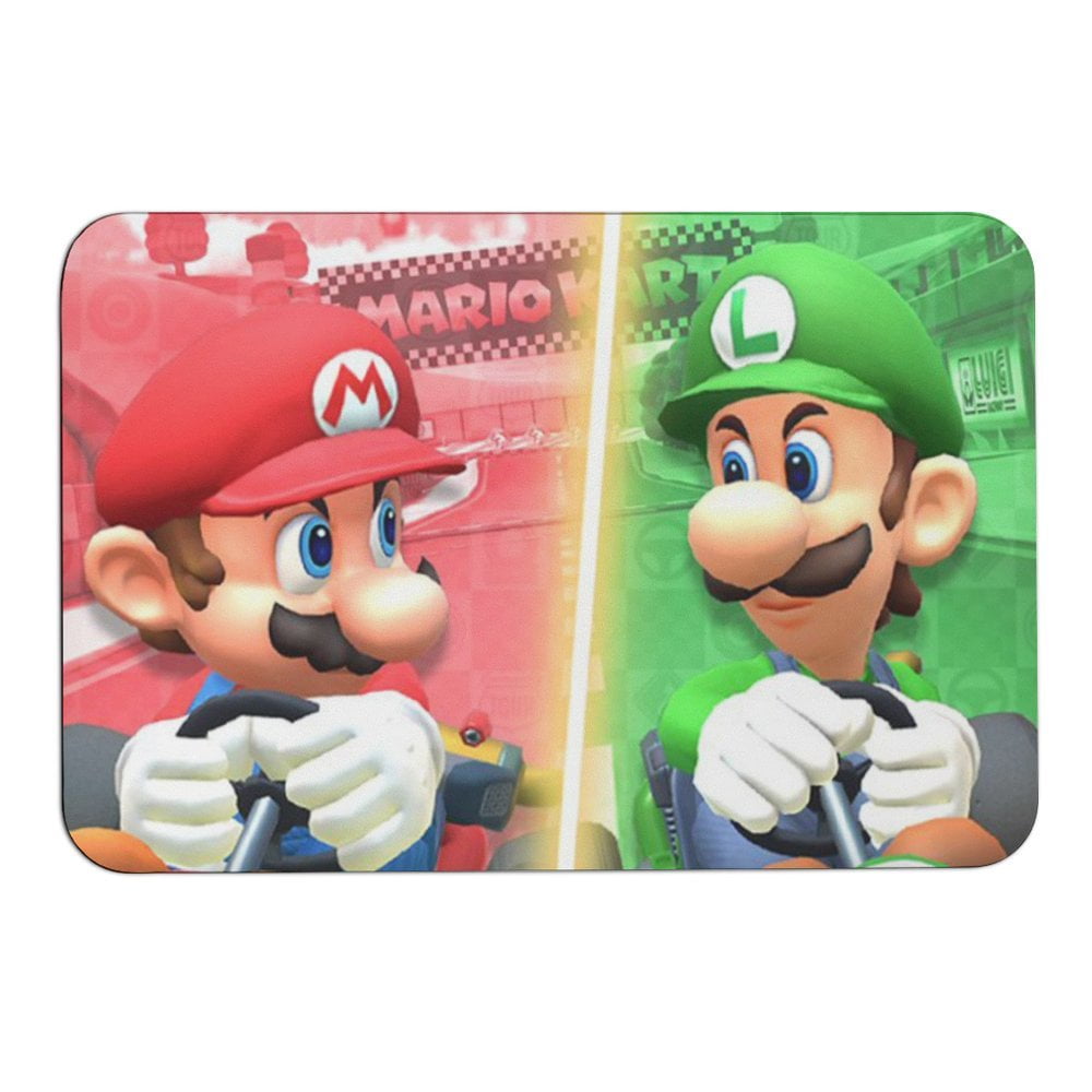Luigi's Mansion Mario Game Diatom Mud Mat Non Slip Soft Floor Rugs ...