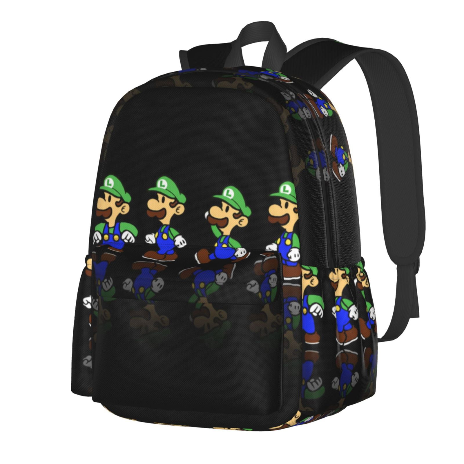 Luigi's Mansion Moon Backpack Laptop Daypack School Shoulders Knapsack ...