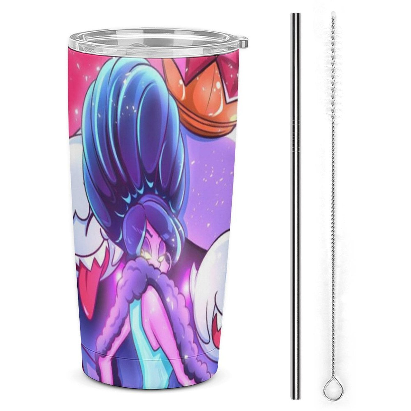 Luigi's Mansion Player Stainless Steel Car Cup Daily Thermal Vacuum ...