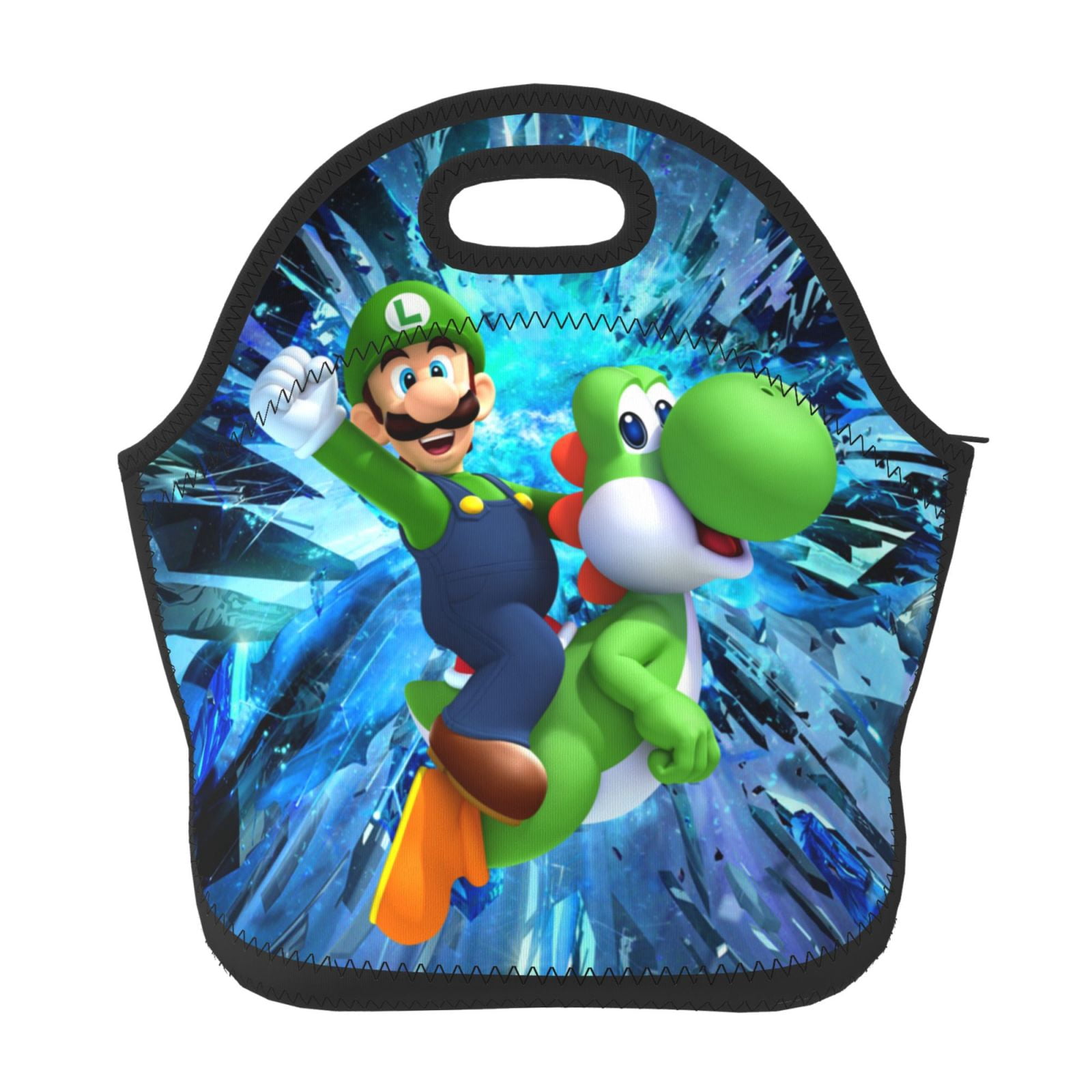 Luigi's Mansion Portable Lunch Bag Thermal Cooler Insulated Tote Bento ...