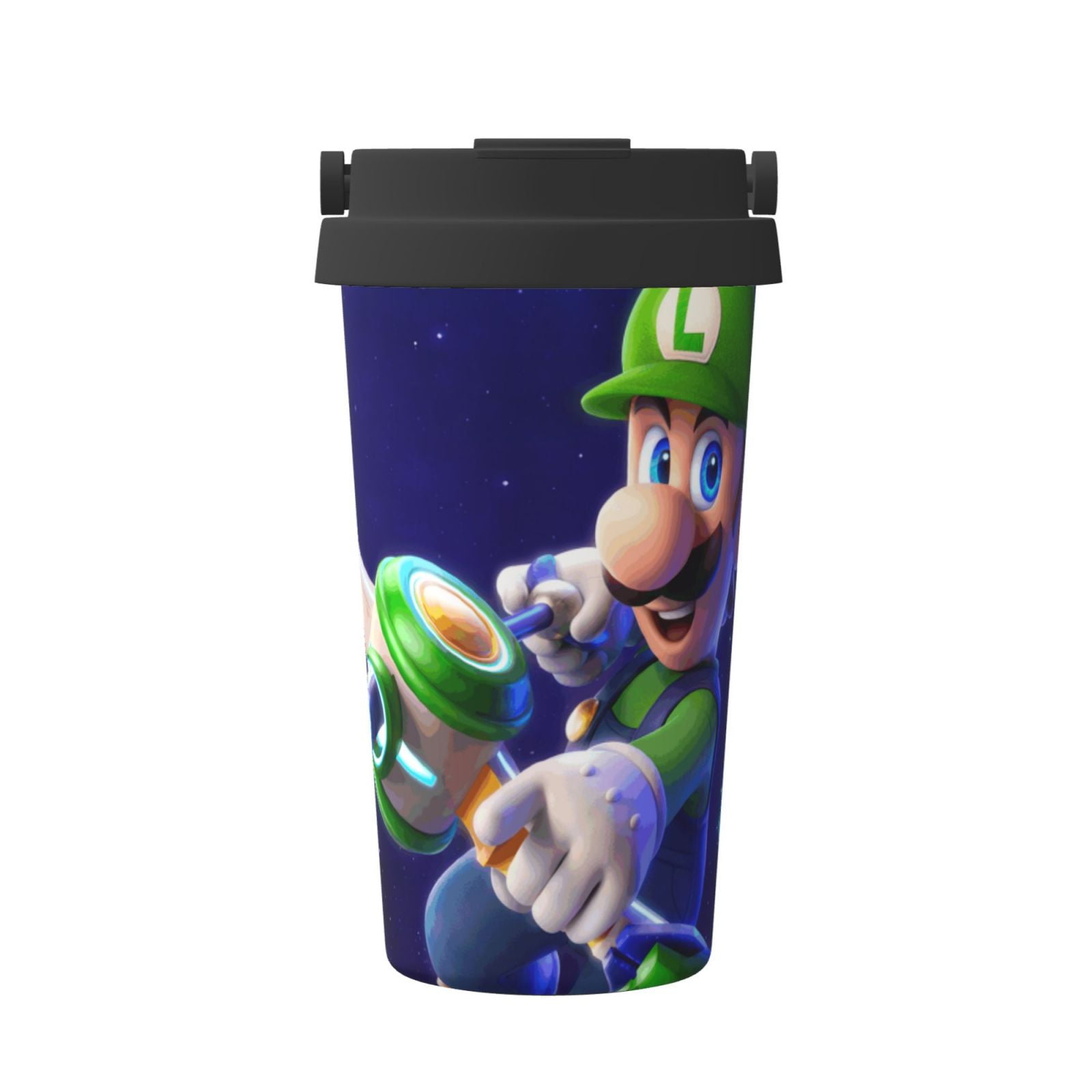Luigi's Mansion Shot Insulated Coffee Mug Portable Thermos Cup ...